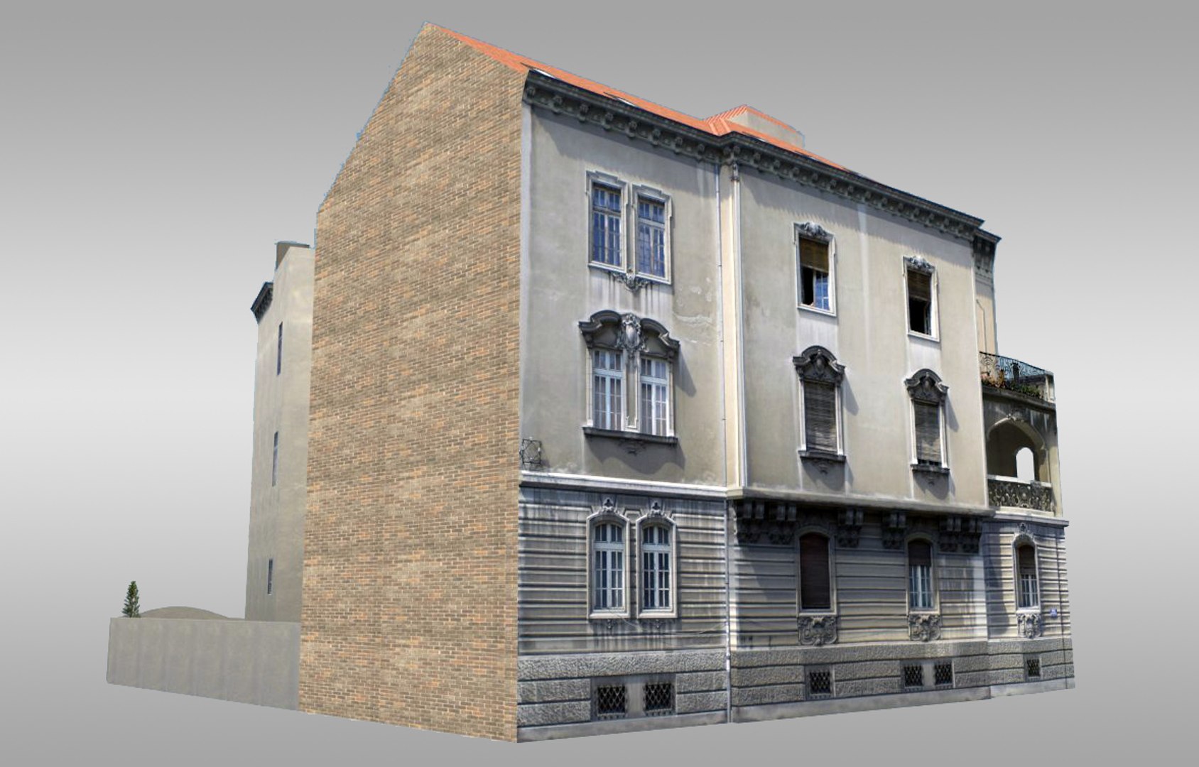 3d Baroque Villa