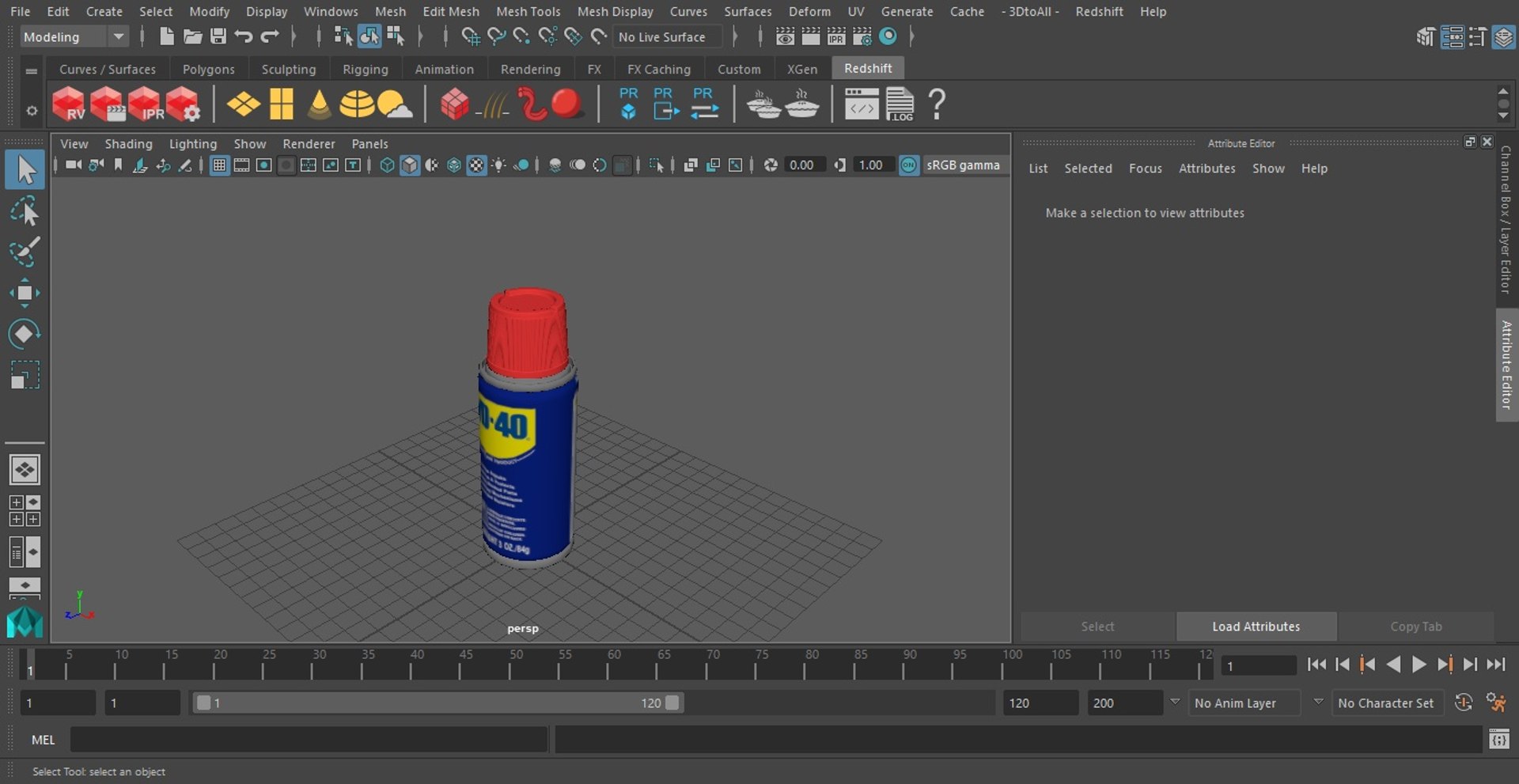 WD 40 Multi Purpose Water Displacer Aerosol Spray 3D - TurboSquid 1804884