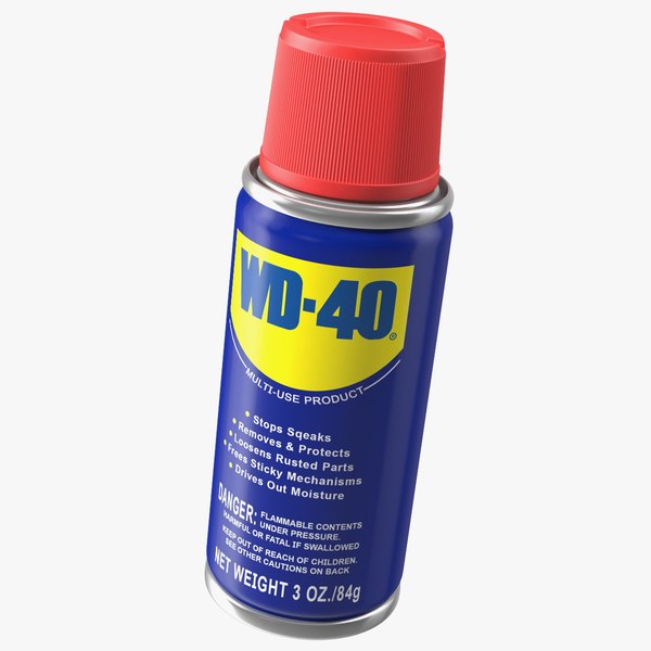 WD 40 Multi Purpose Water Displacer Aerosol Spray 3D - TurboSquid 1804884