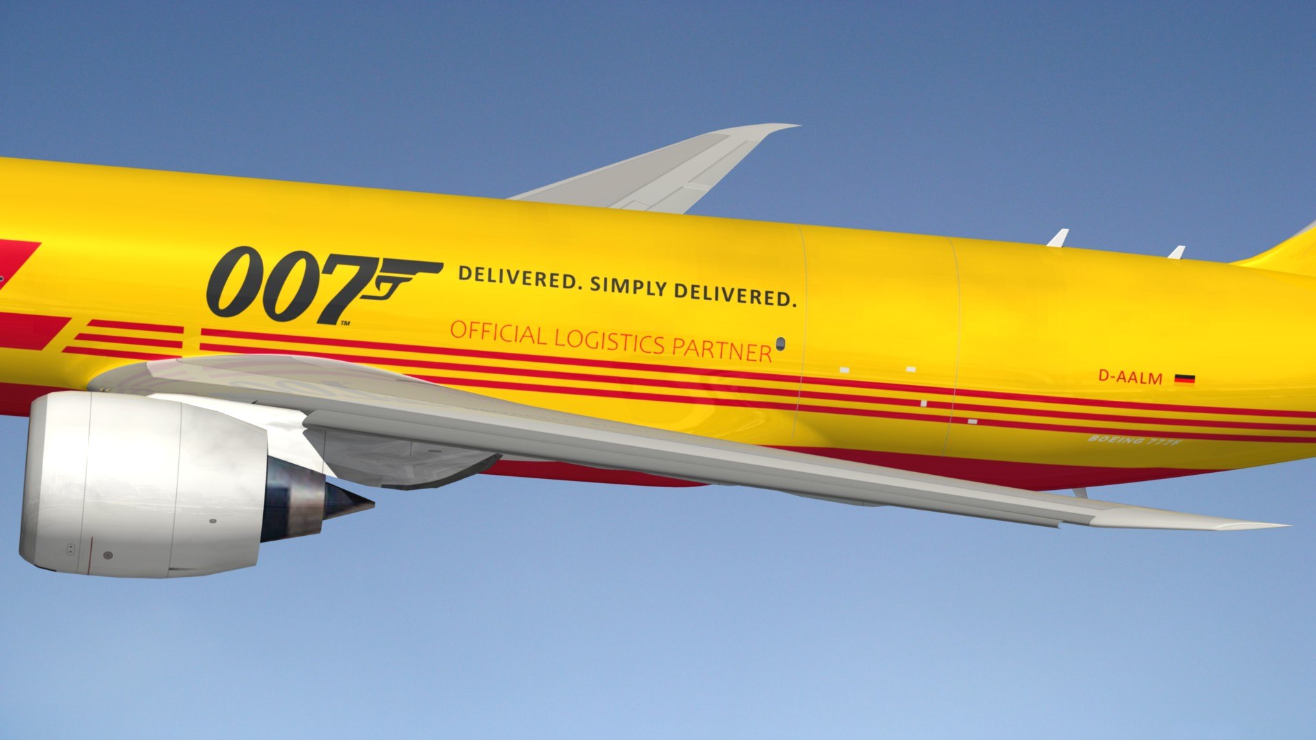 3D Boeing 777F DHL Model - TurboSquid 1877068