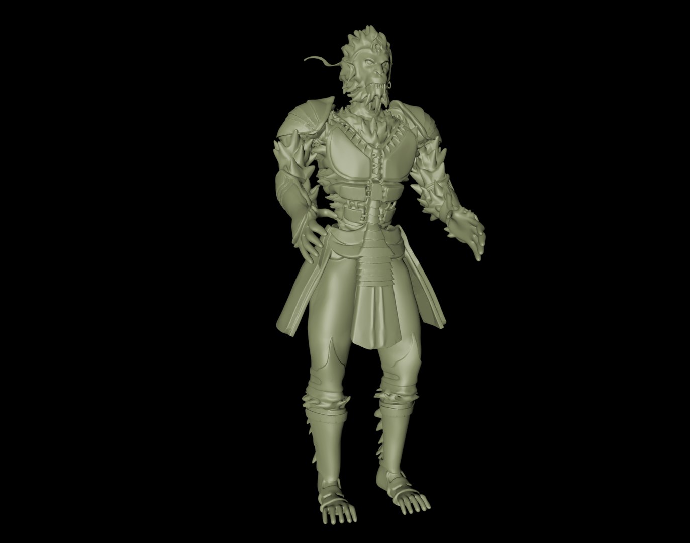 Sun Wukong Monkey King 3D Model - TurboSquid 1316030