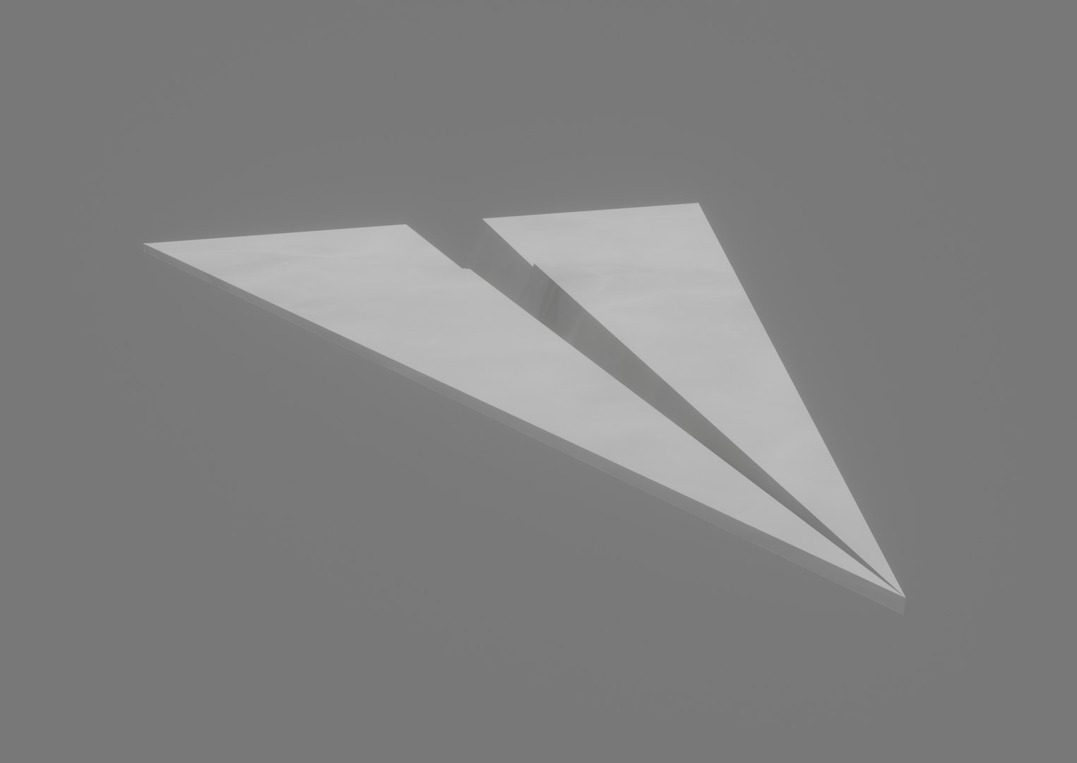 Paper Plane 3D - TurboSquid 1609440