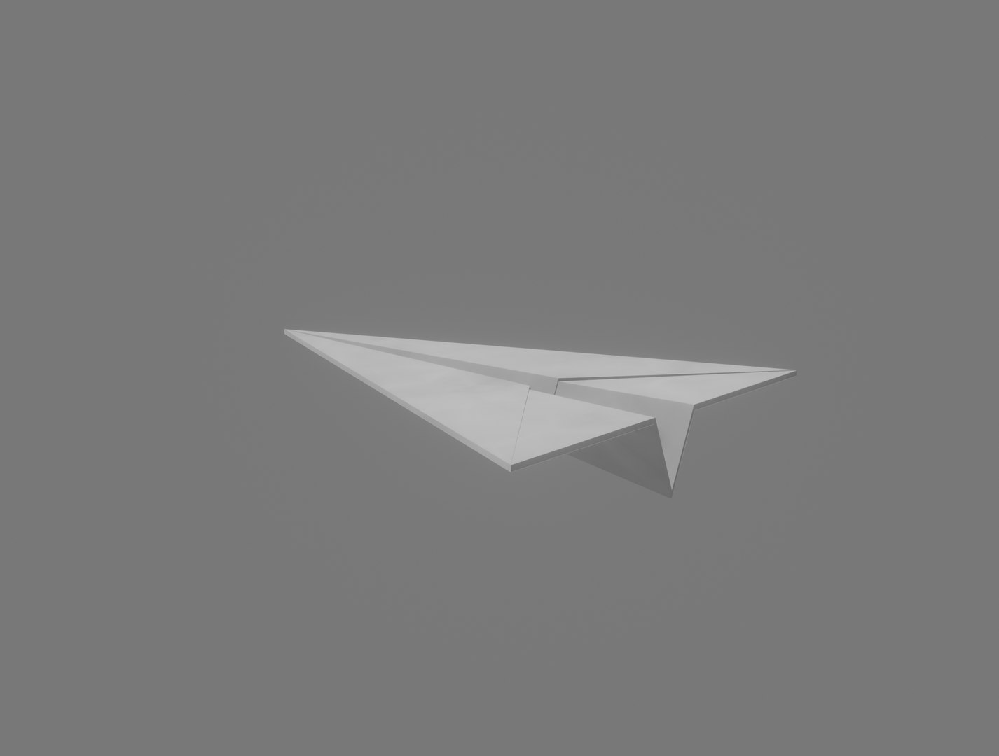 Paper Plane 3D - TurboSquid 1609440