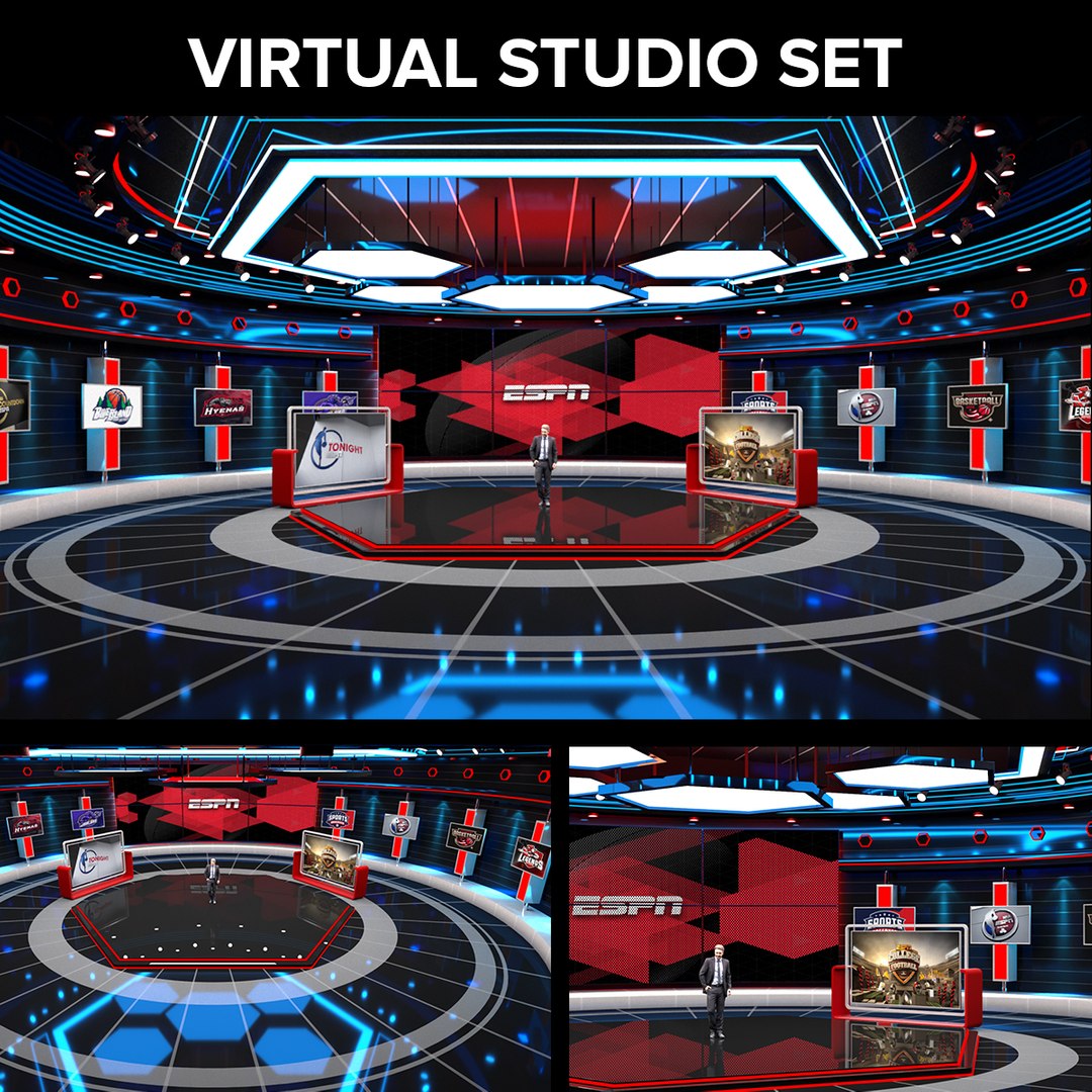 Virtual Set 3D - TurboSquid 2049576