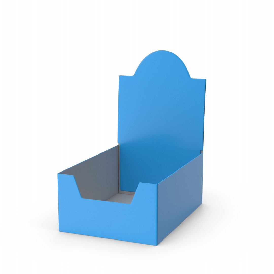 Display Box 3D Model - TurboSquid 2178709