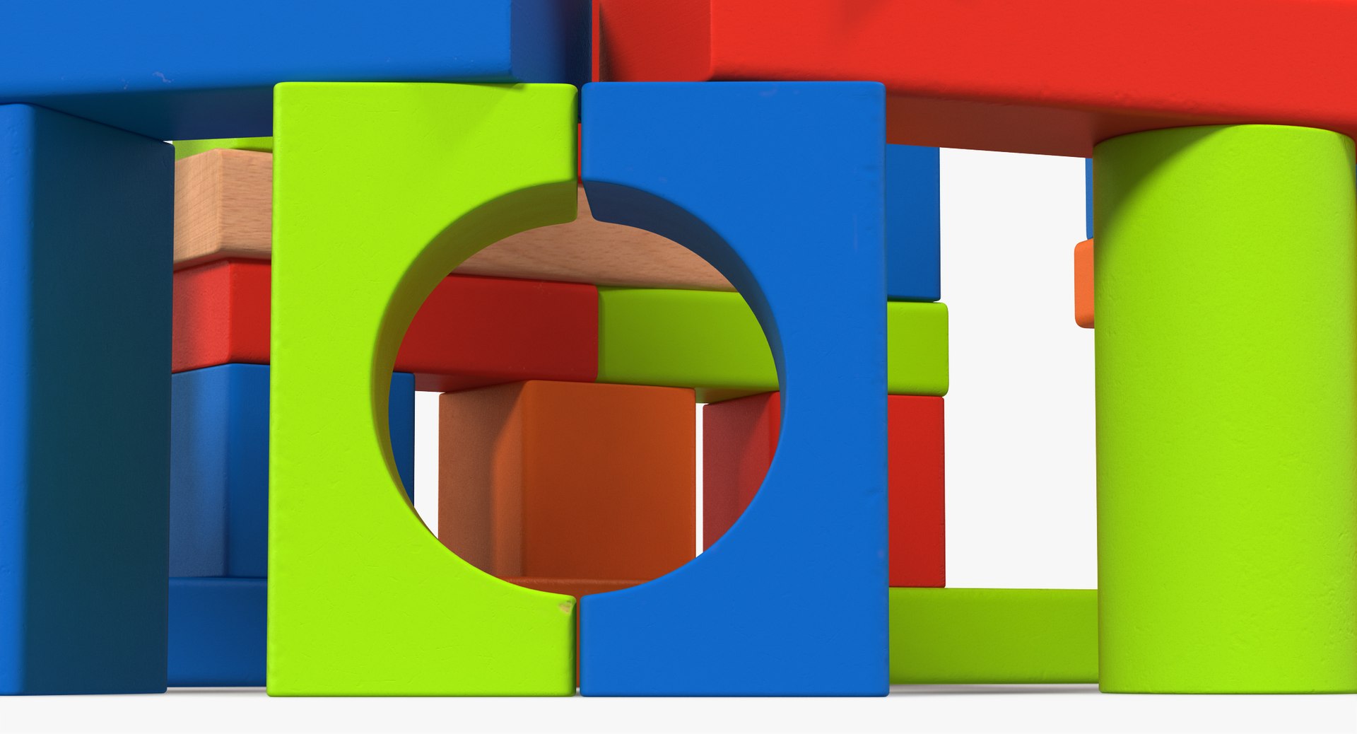 Castle wooden building block 3D model - TurboSquid 1458009