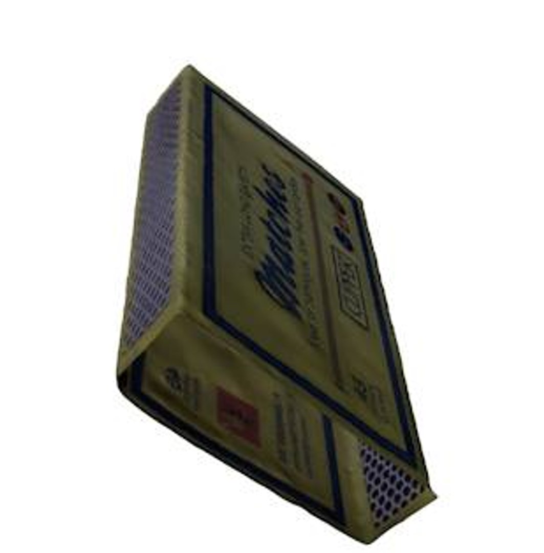 3d match box model
