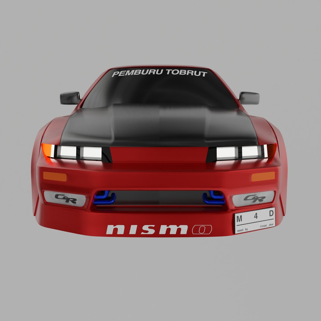 Silvia S13 3D Model - TurboSquid 2231366