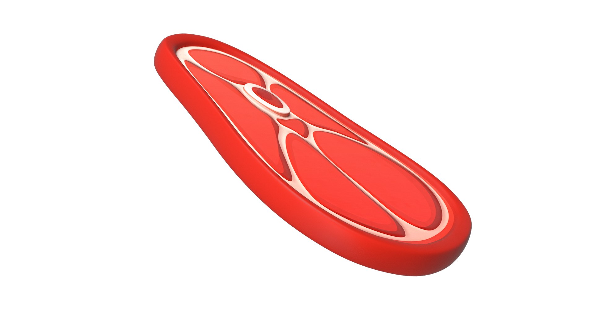 3D Cartoon Meat - TurboSquid 2081314