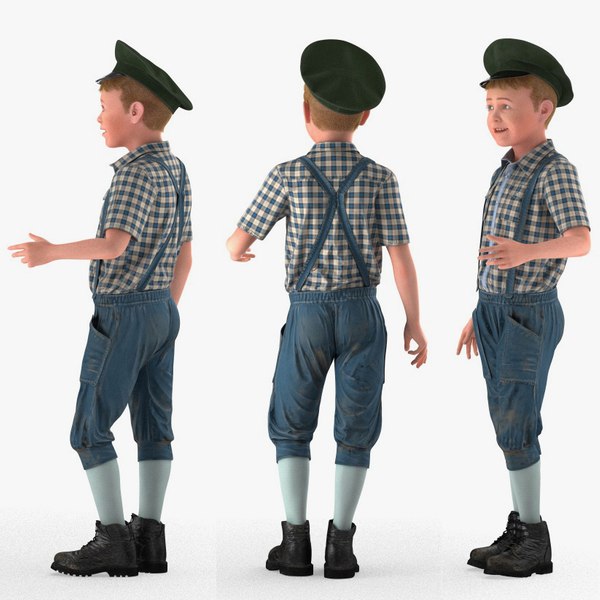 Boy Child 3D Models for Download | TurboSquid