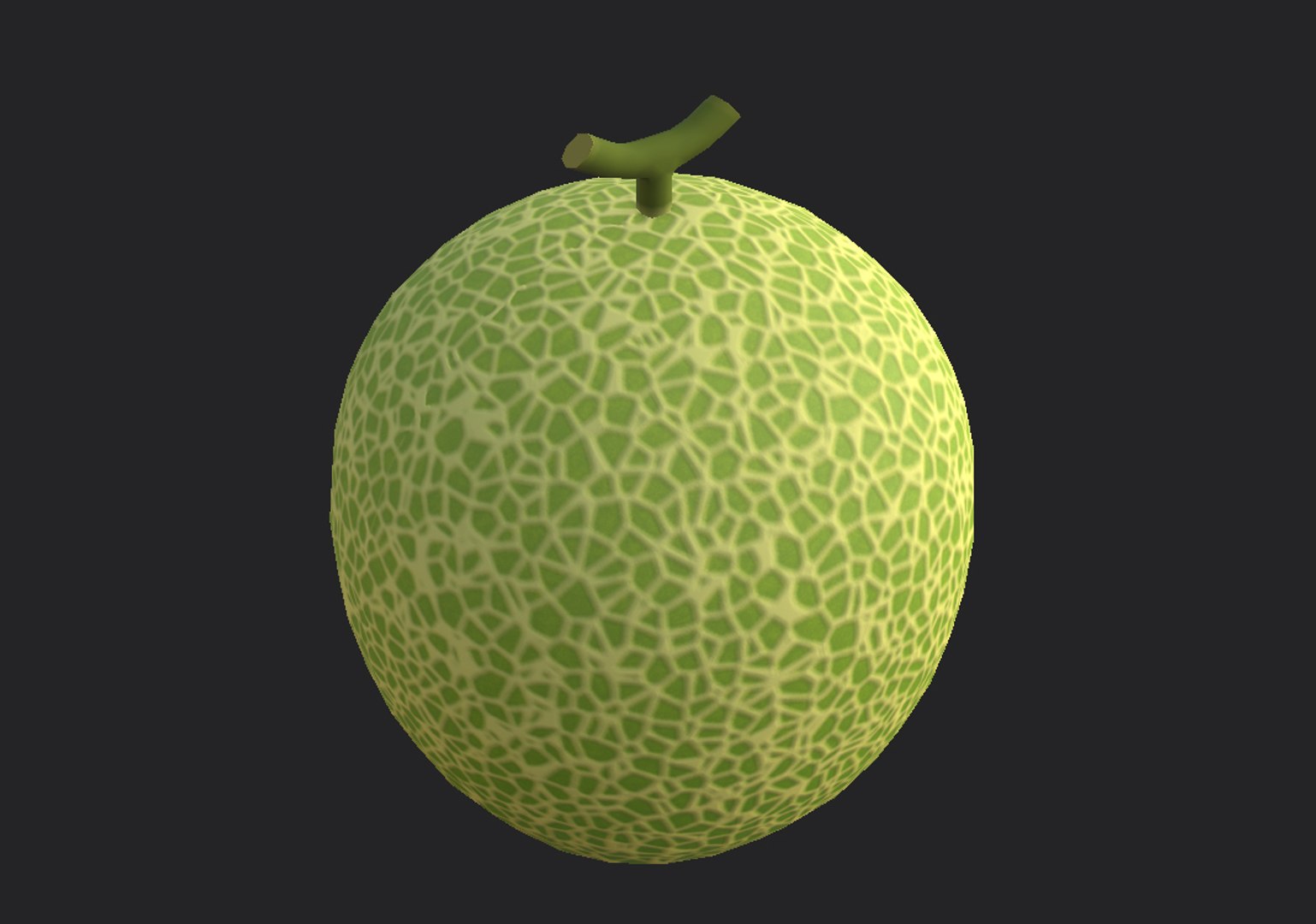 3D Melon Cartoon - TurboSquid 1495116