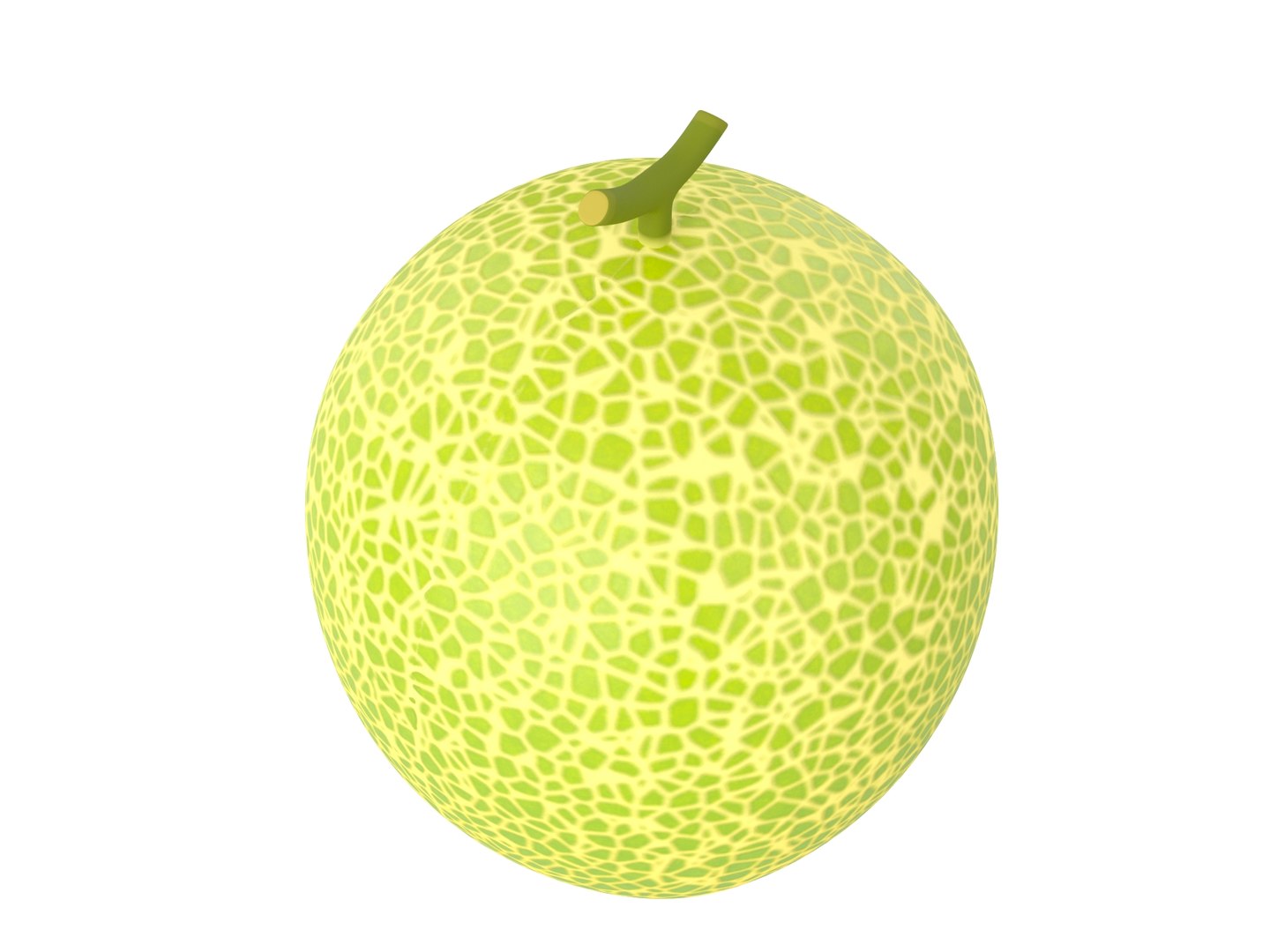 3D Melon Cartoon - TurboSquid 1495116