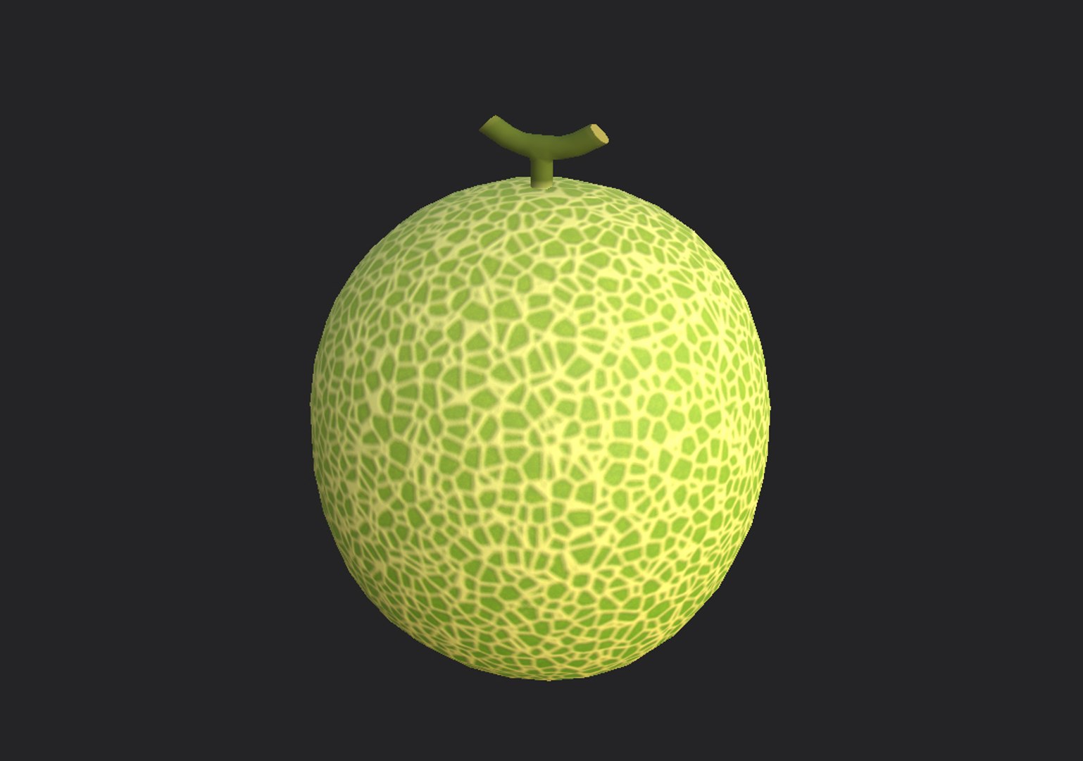 3D Melon Cartoon - TurboSquid 1495116