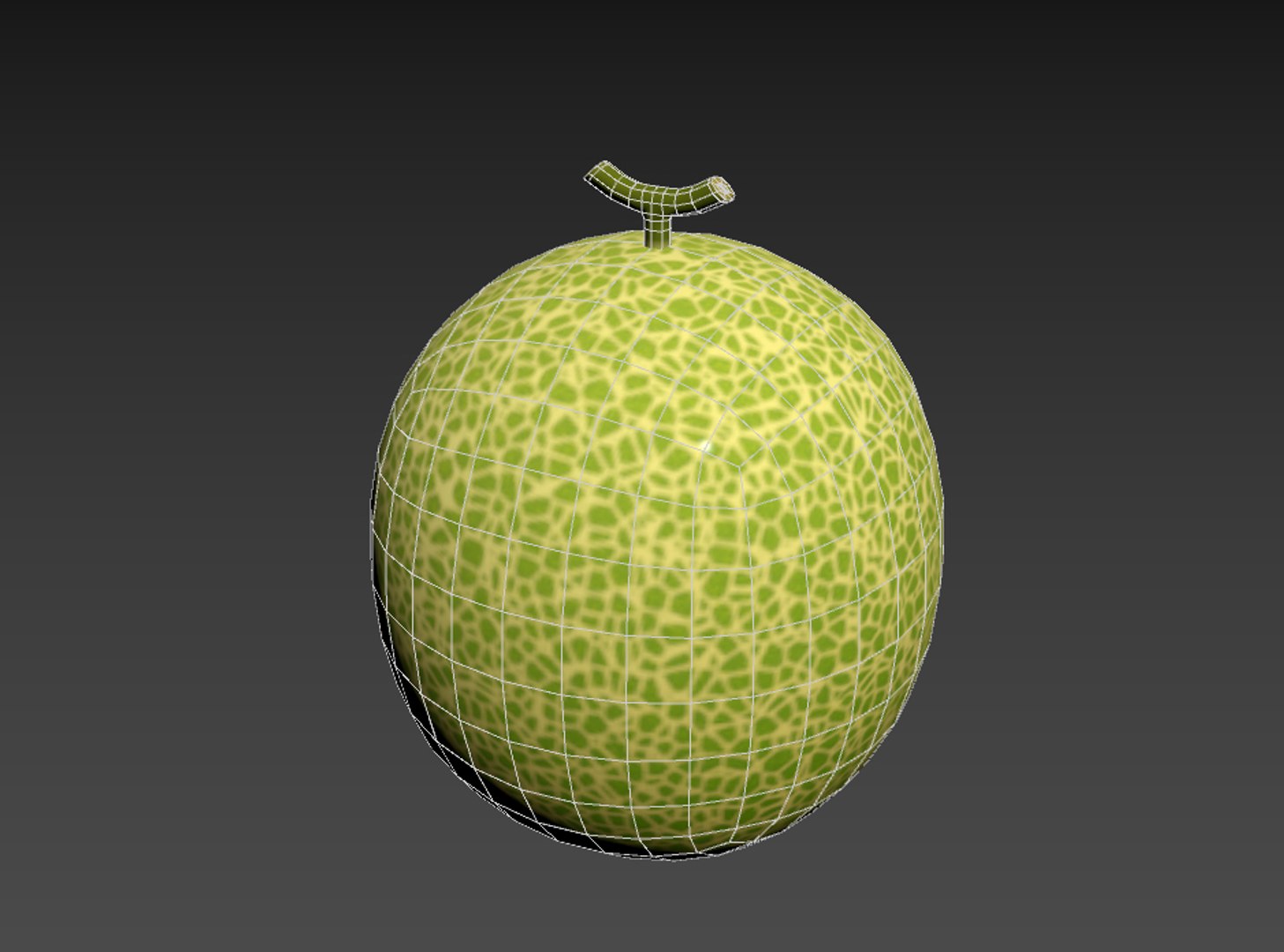 3D Melon Cartoon - TurboSquid 1495116