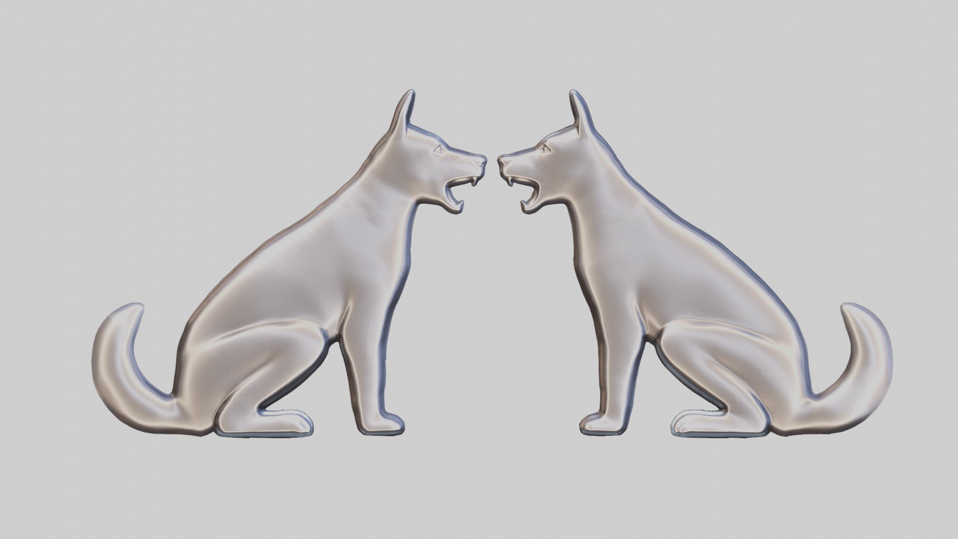 Dog Art CNC- ArtCam Model - TurboSquid 1983457