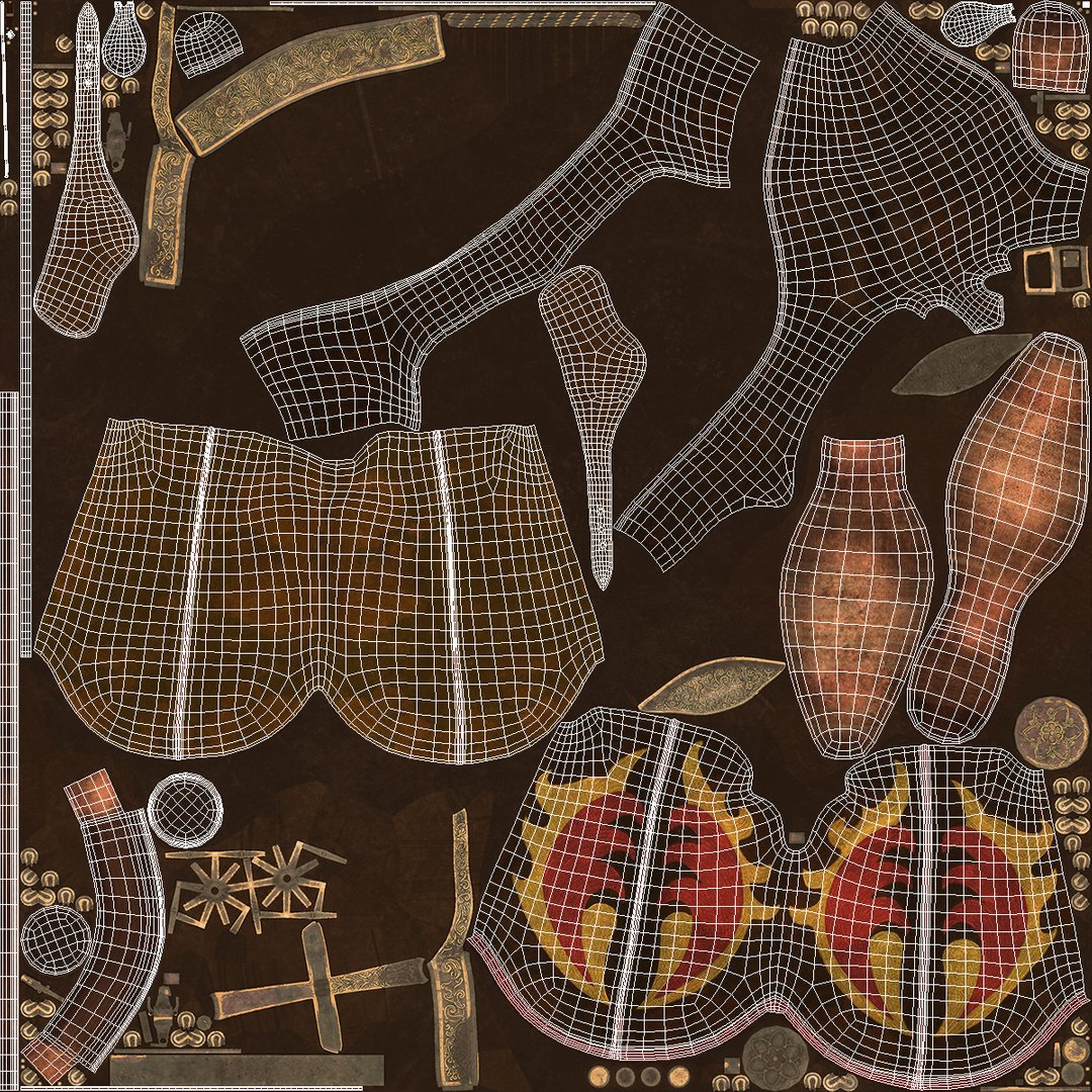 Western Cowboy Boots With Flame Pattern 3D Model - TurboSquid 2240355