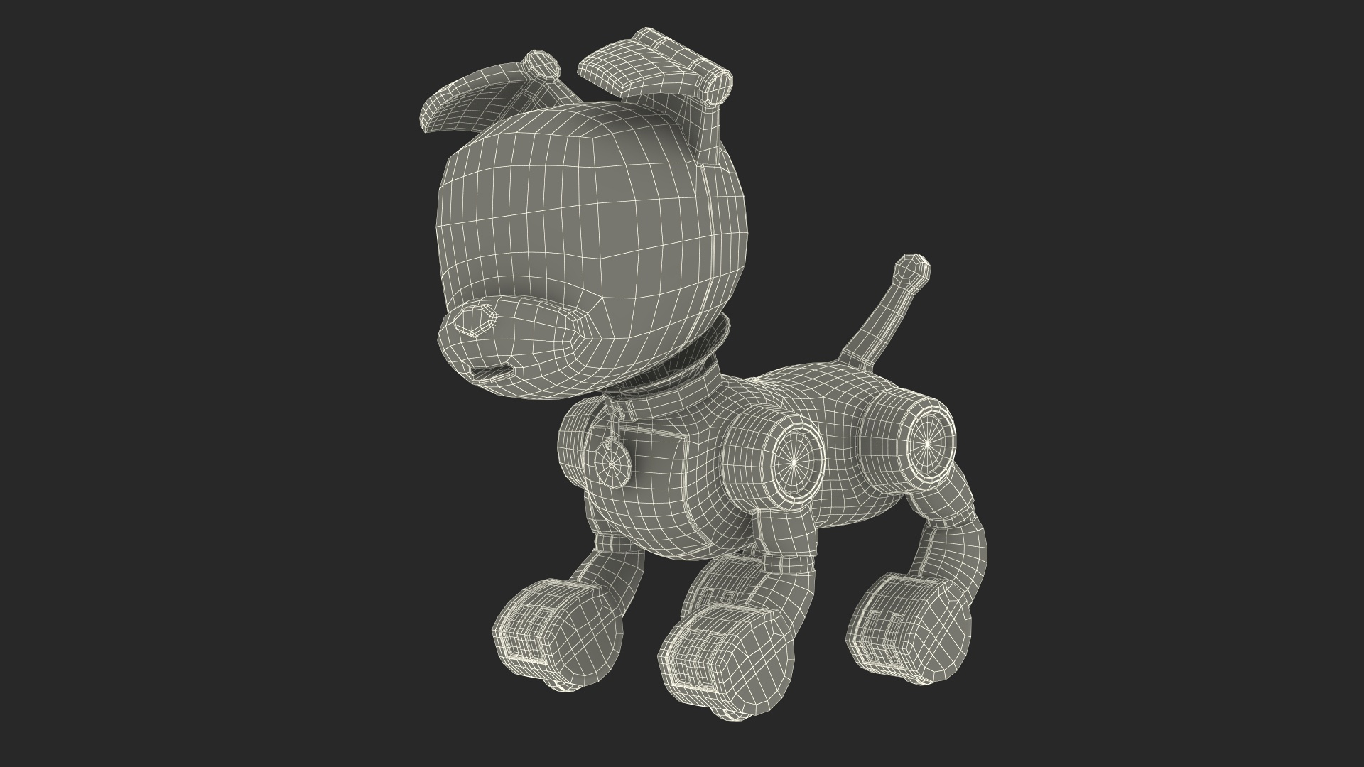 MINTiD Robot Dog E Rigged For Maya 3D Model - TurboSquid 2081408