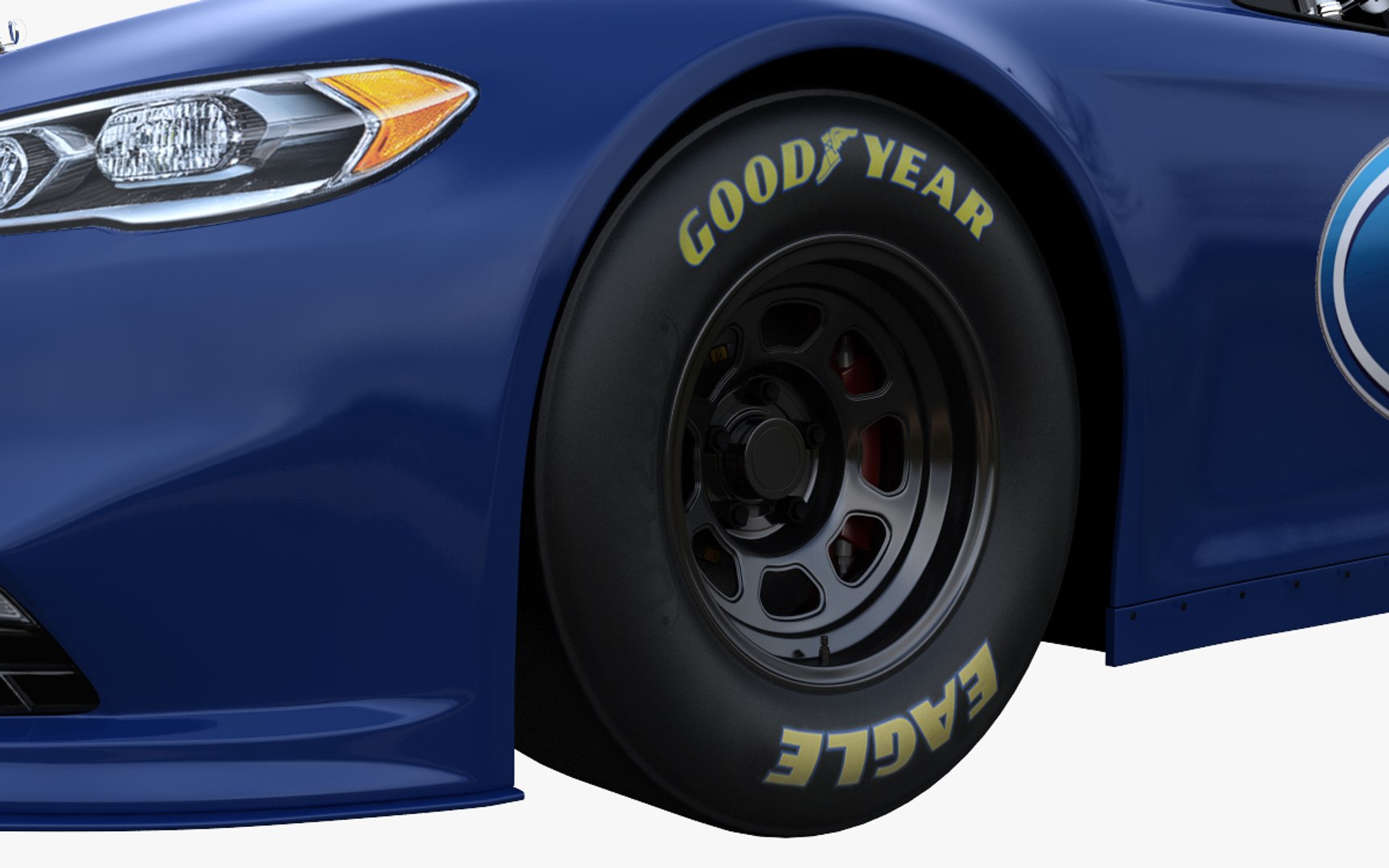 3d Nascar Fusion 2016 Model