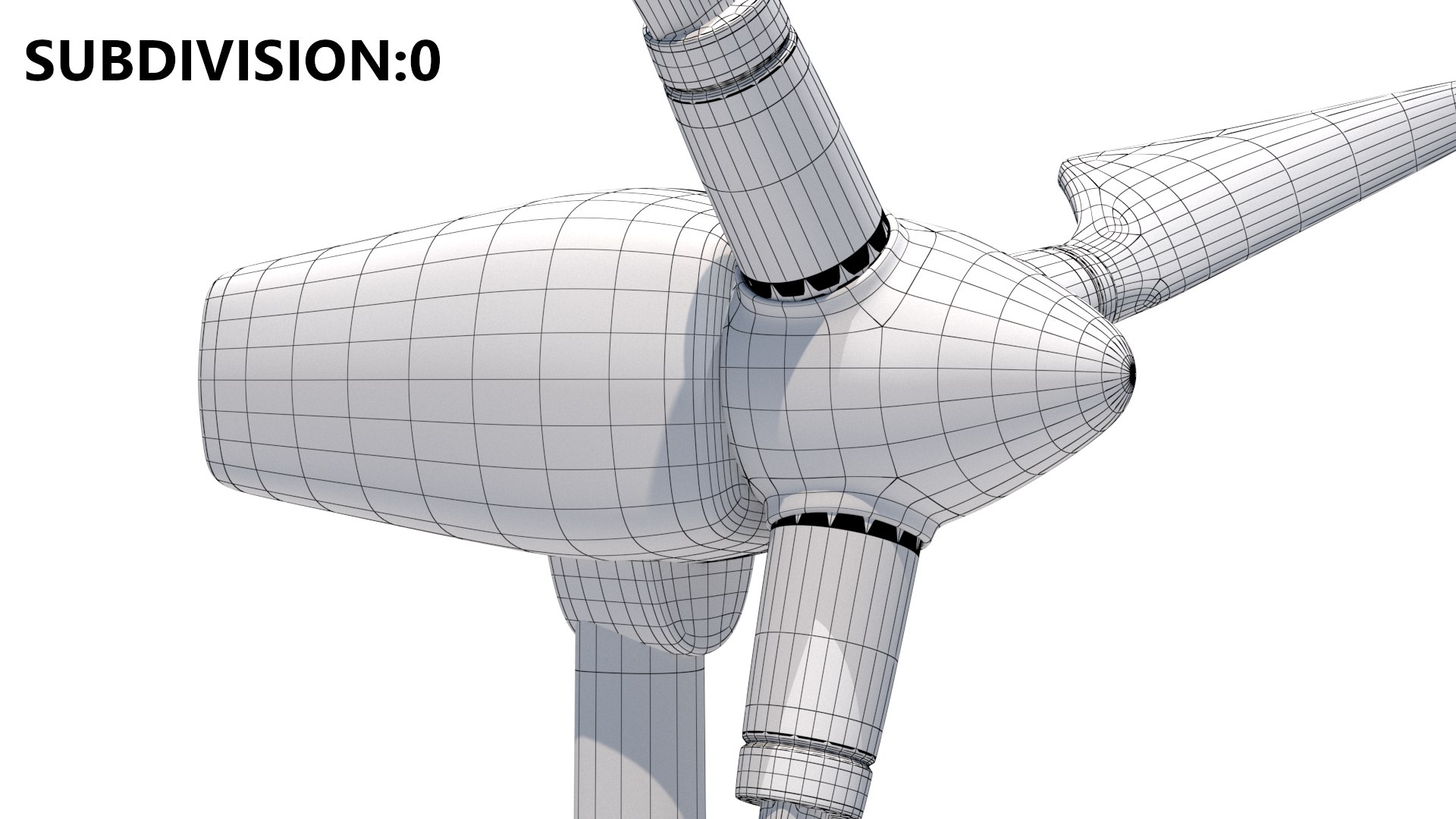 Wind turbine model - TurboSquid 1639747