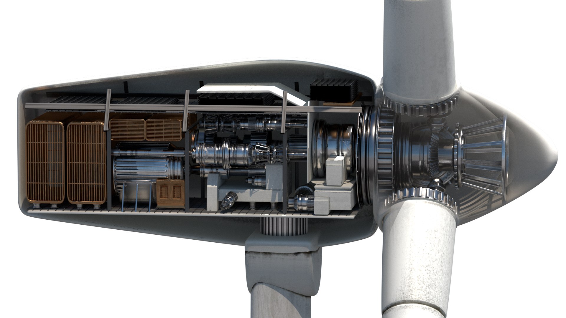 Wind Turbine Model - TurboSquid 1639747