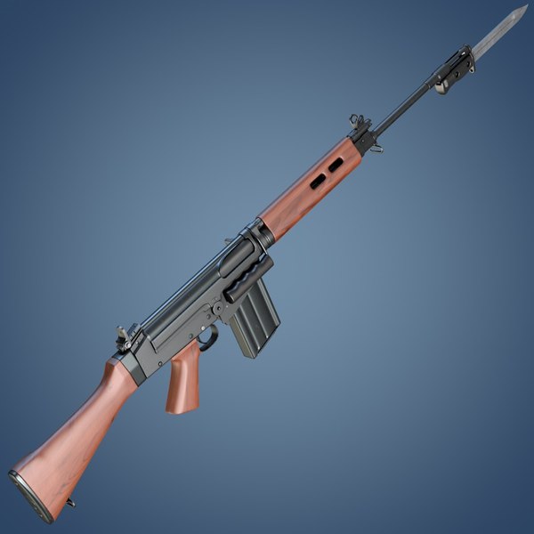 3-10x 1p69 sniper rifle 3d model