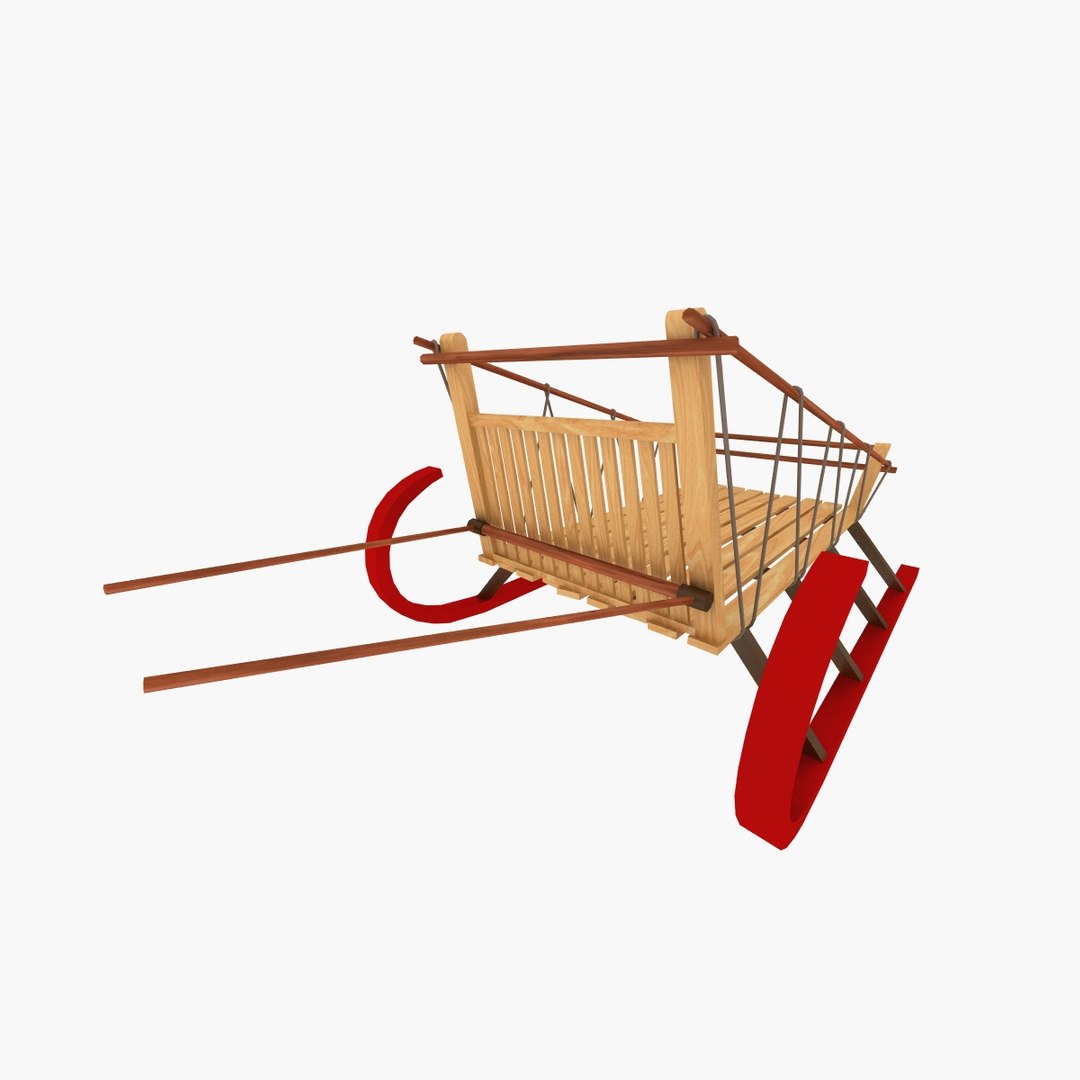 Big Sled 3d Model