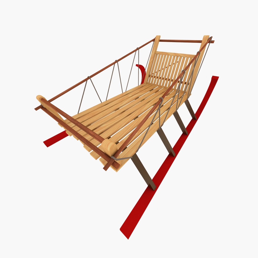Big Sled 3d Model