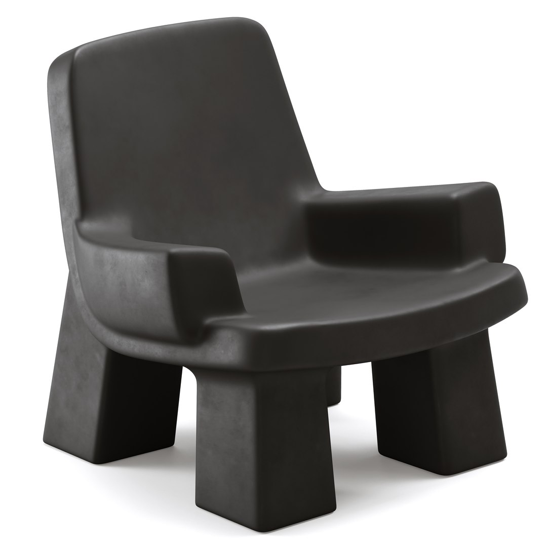 3D Faye Toogood Fudge Chair - TurboSquid 1807606