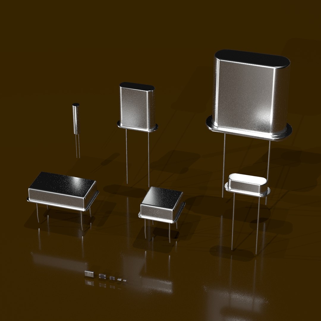 3D Model Crystal Oscillator - TurboSquid 2192463