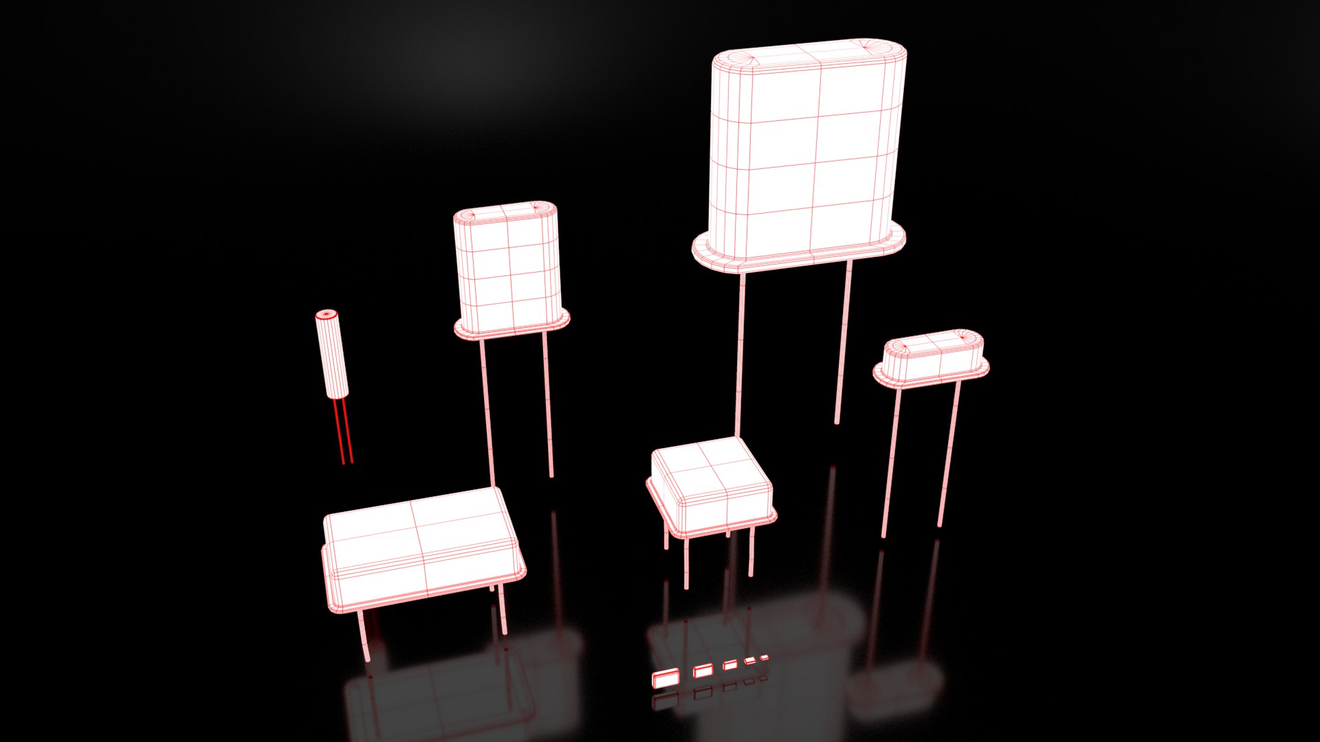 3D Model Crystal Oscillator - TurboSquid 2192463