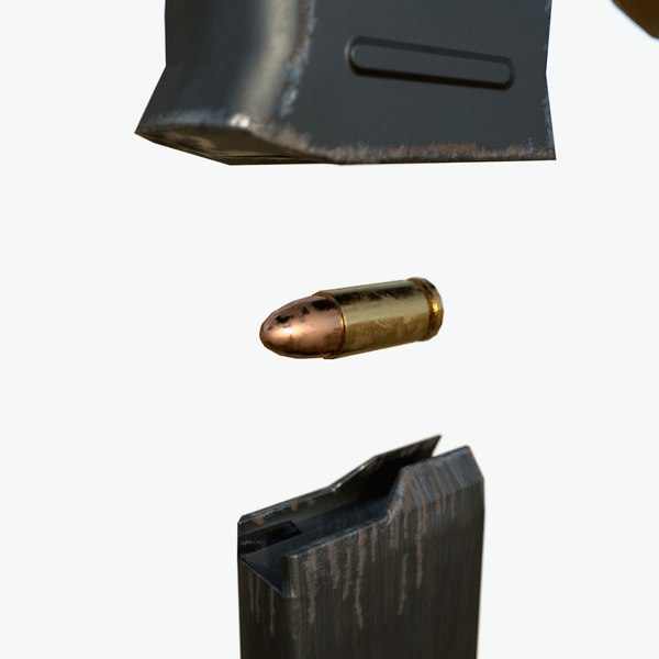 3d model mp41 gun