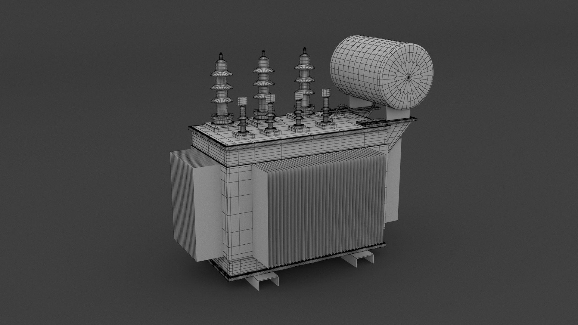 3D Electric Transformer - TurboSquid 2172189