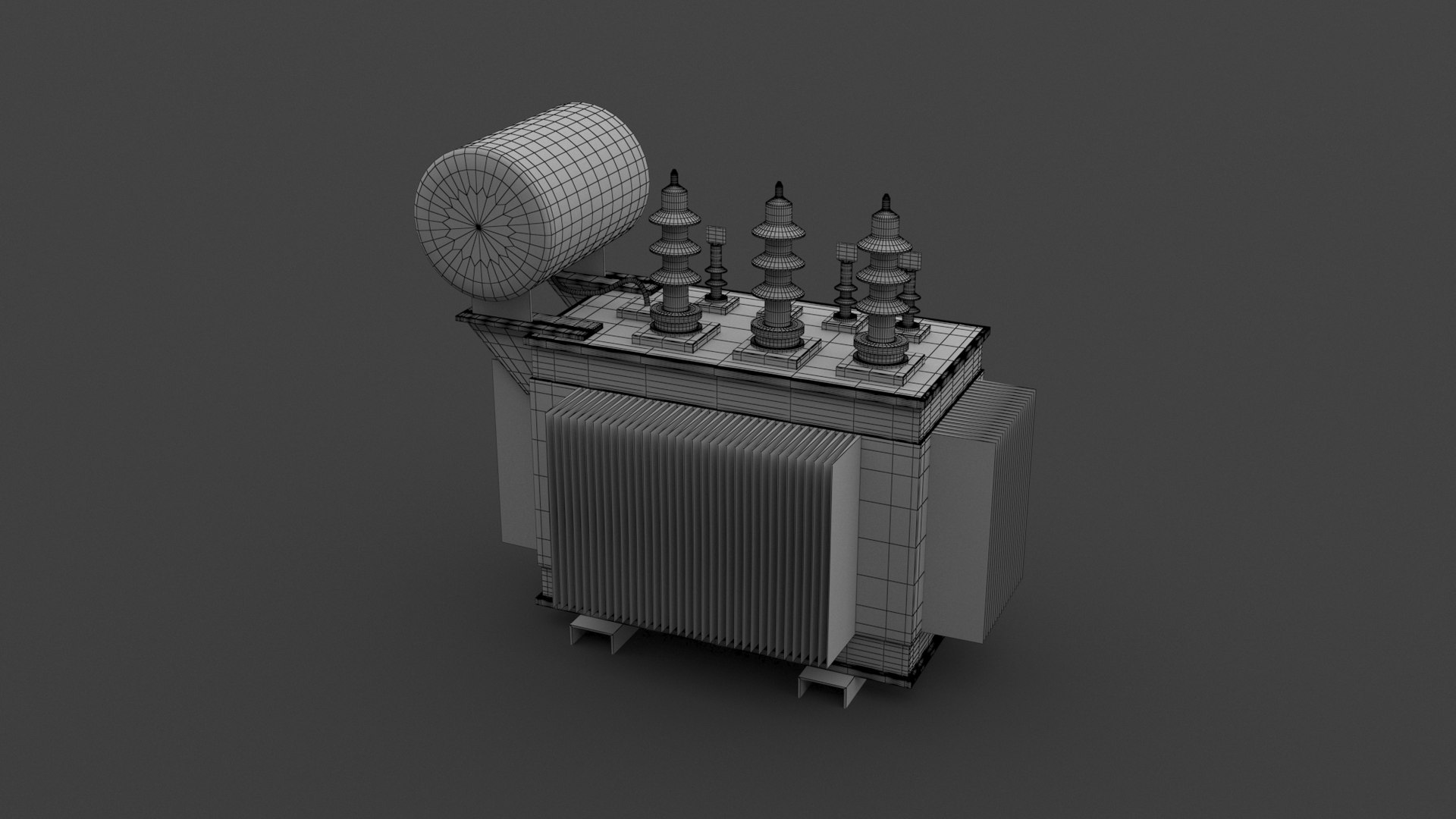 3D Electric Transformer - TurboSquid 2172189