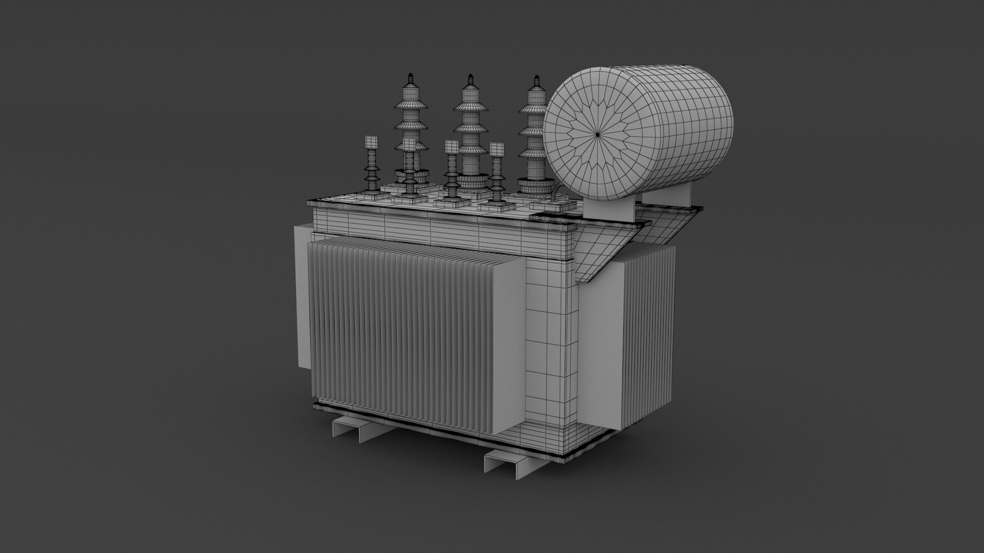 3D Electric Transformer - TurboSquid 2172189
