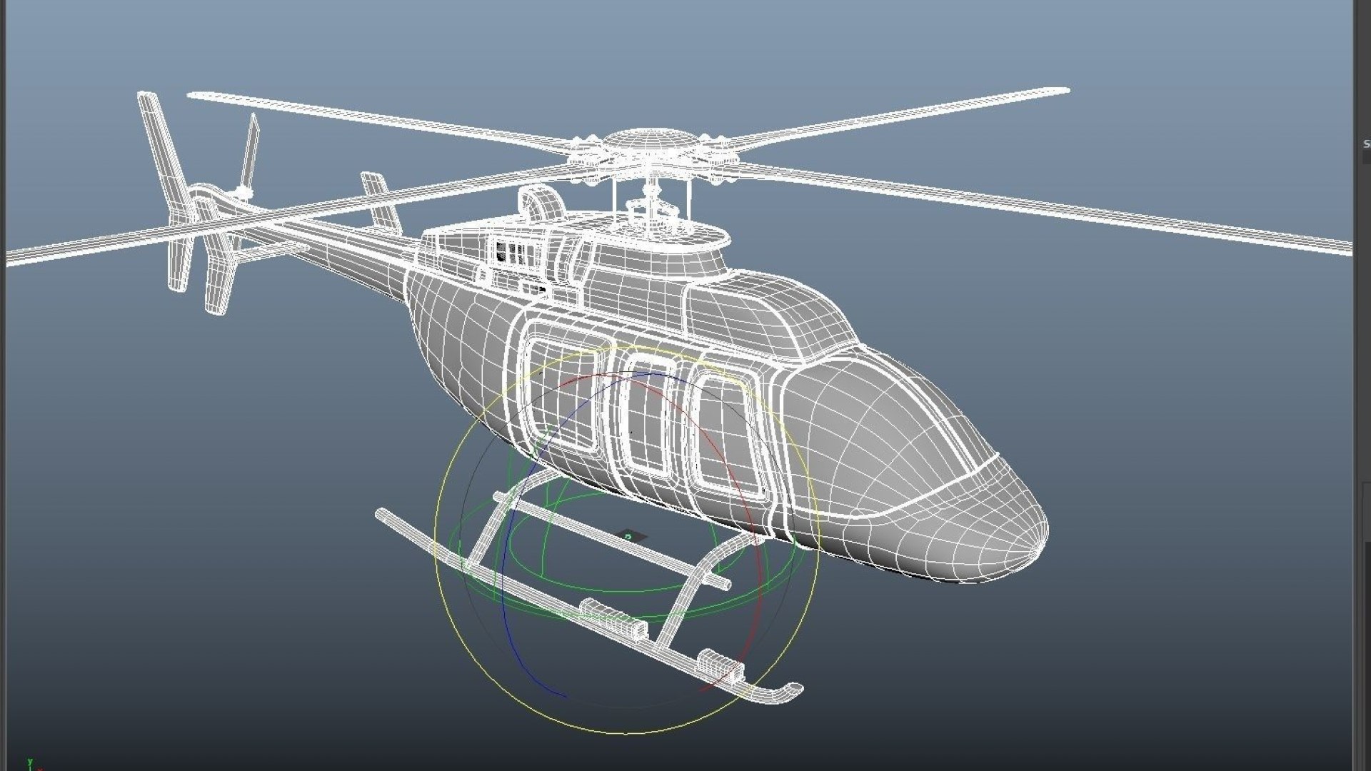 3D Helicopter Exterior Interior Chopper Model - TurboSquid 1631791