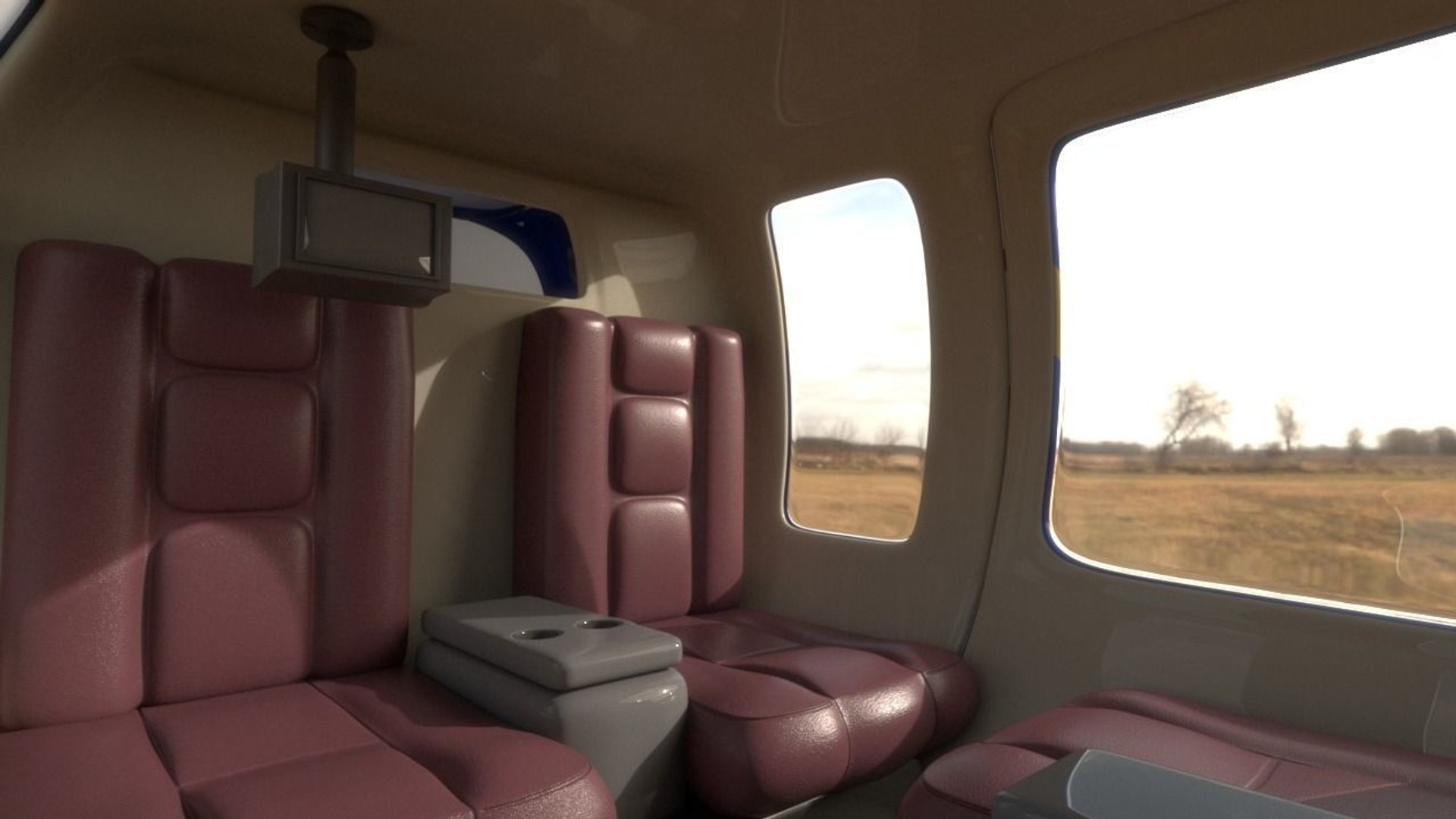 3D Helicopter Exterior Interior Chopper Model - TurboSquid 1631791