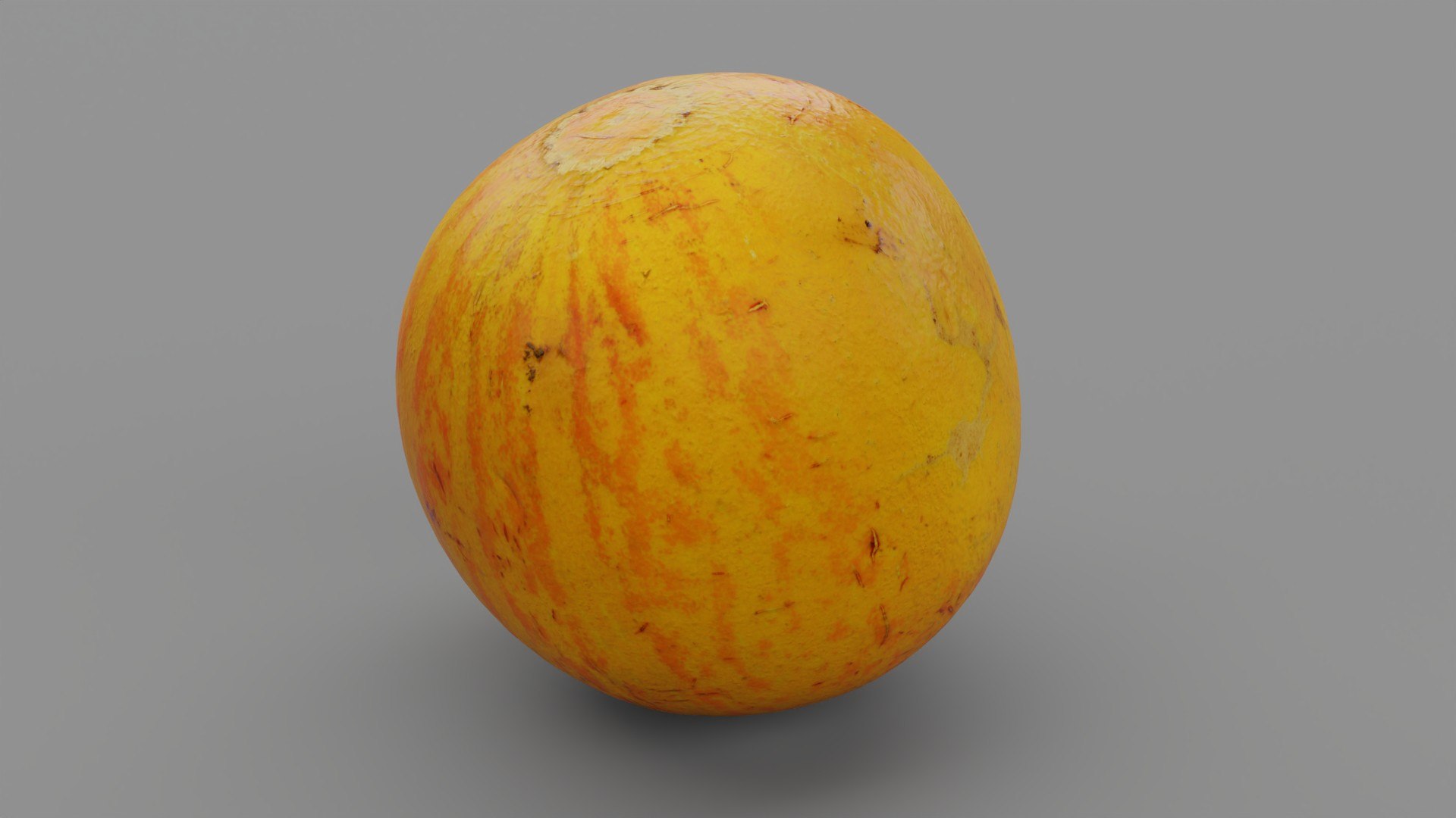 Melon 01 low-poly 3D model - TurboSquid 1960467