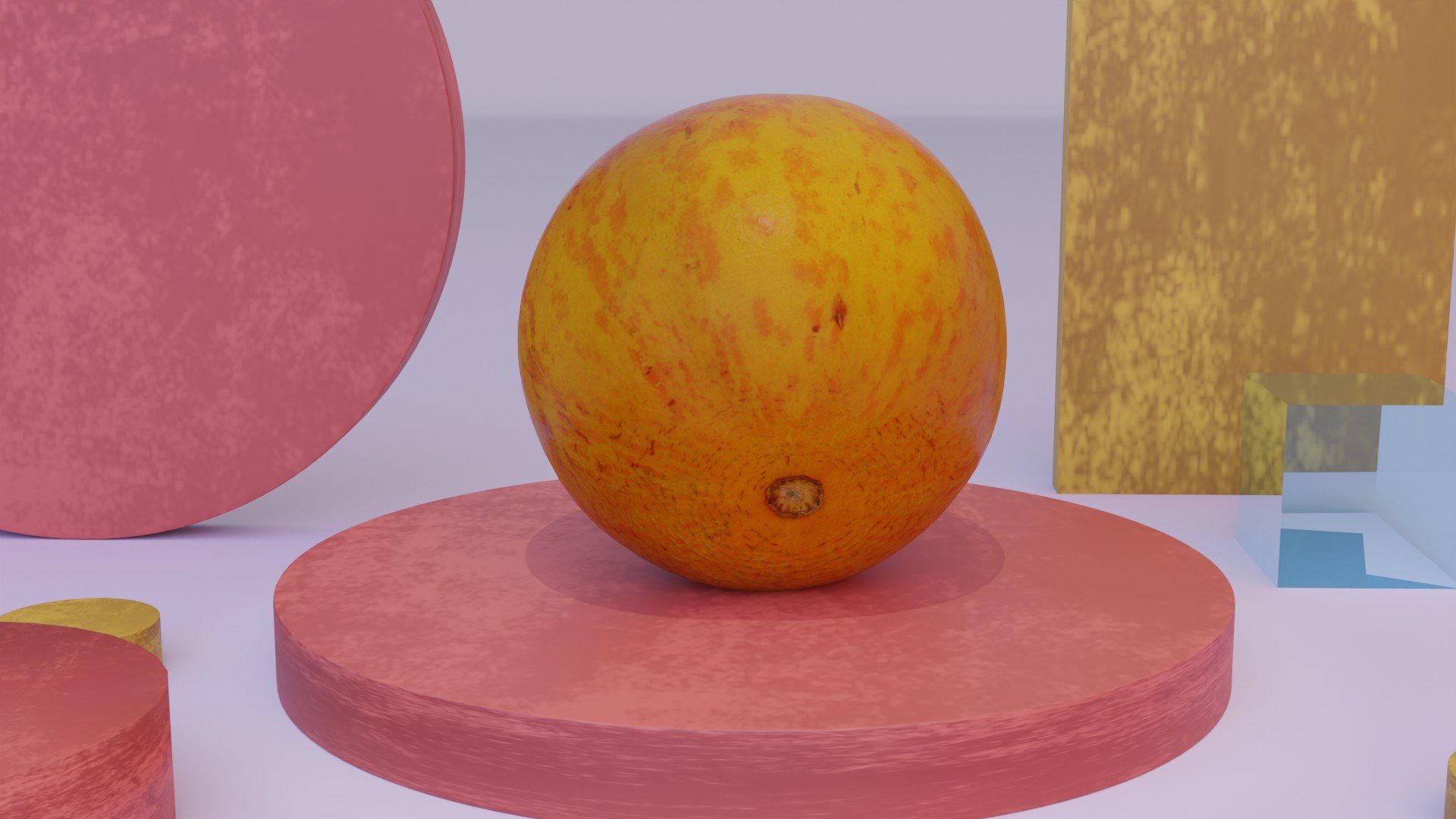 Melon 01 low-poly 3D model - TurboSquid 1960467