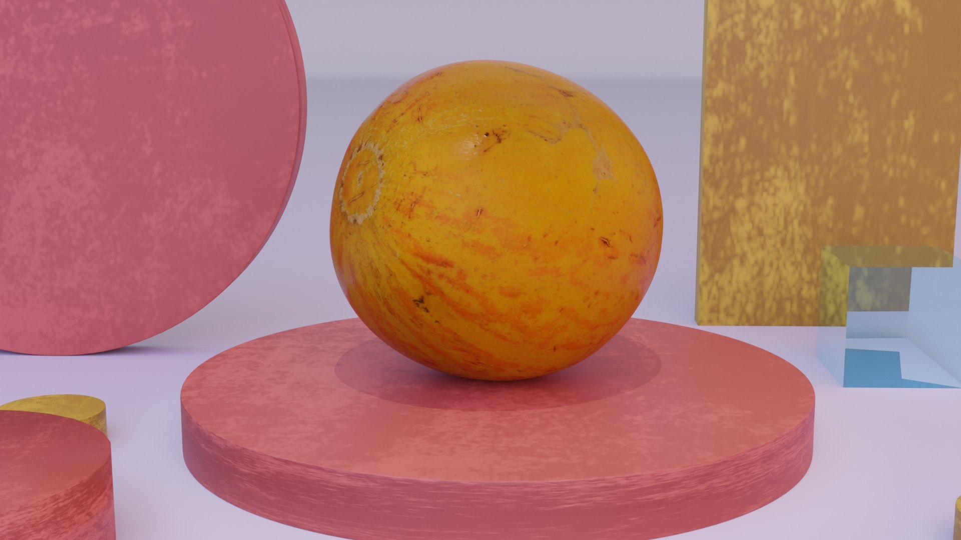 Melon 01 Low-poly 3D Model - TurboSquid 1960467