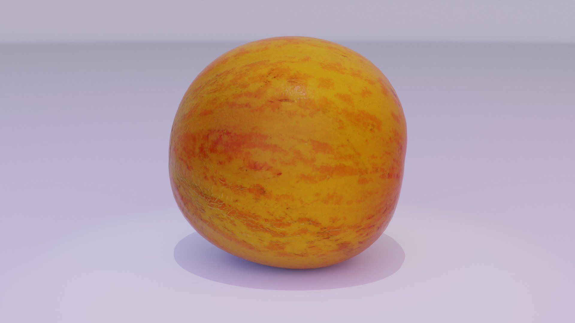 Melon 01 low-poly 3D model - TurboSquid 1960467