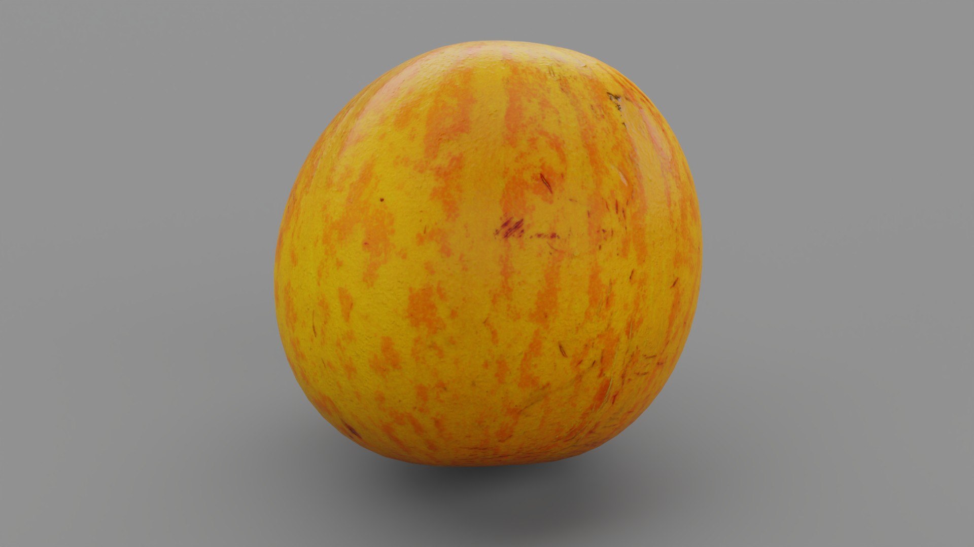Melon 01 low-poly 3D model - TurboSquid 1960467
