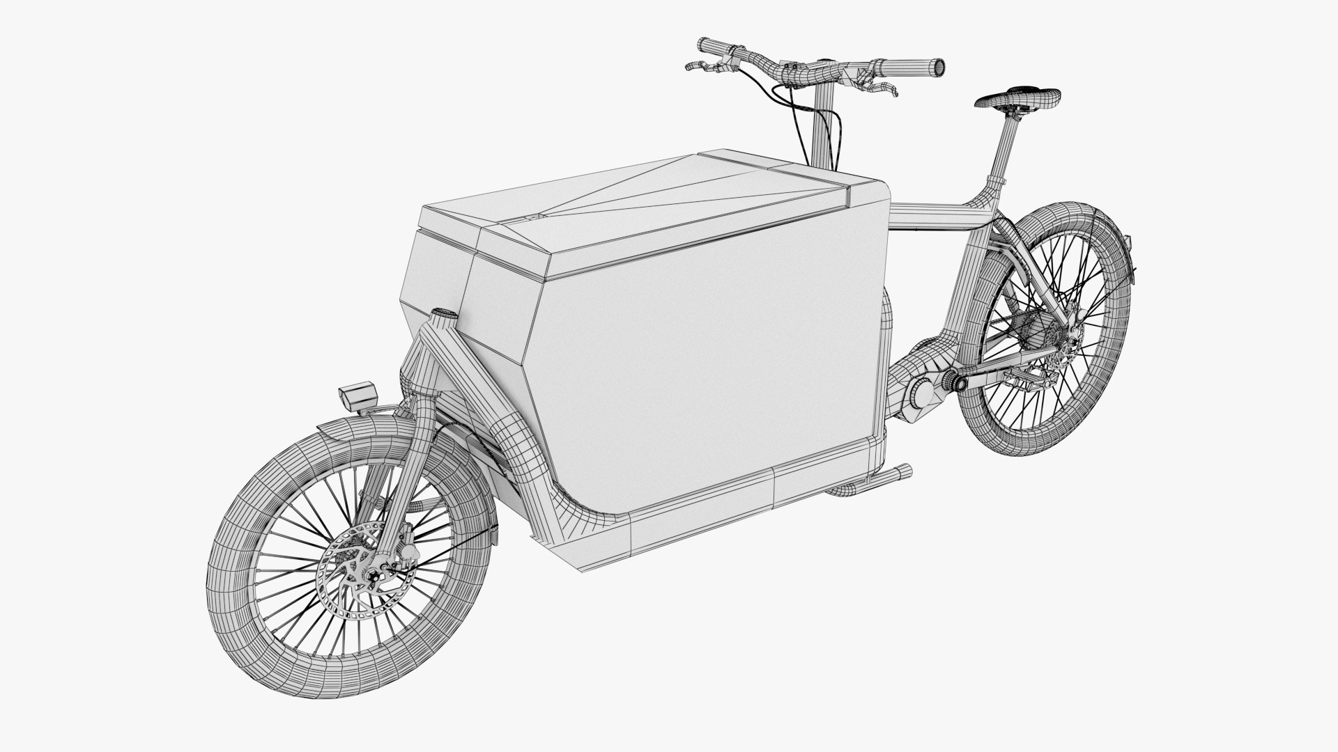 3D DHL Cargo Bike 2 Model - TurboSquid 1820280