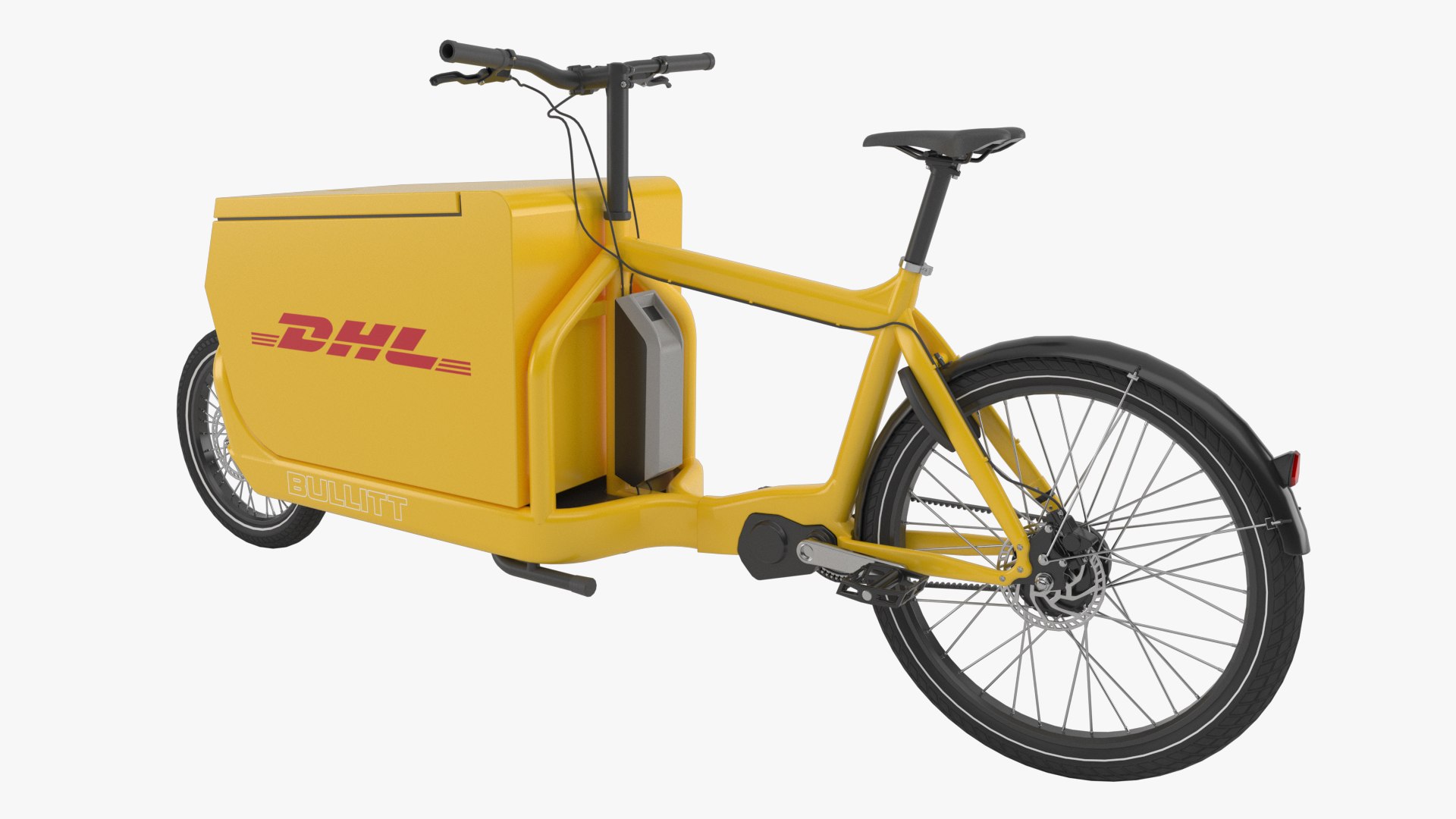 3D DHL Cargo Bike 2 Model - TurboSquid 1820280