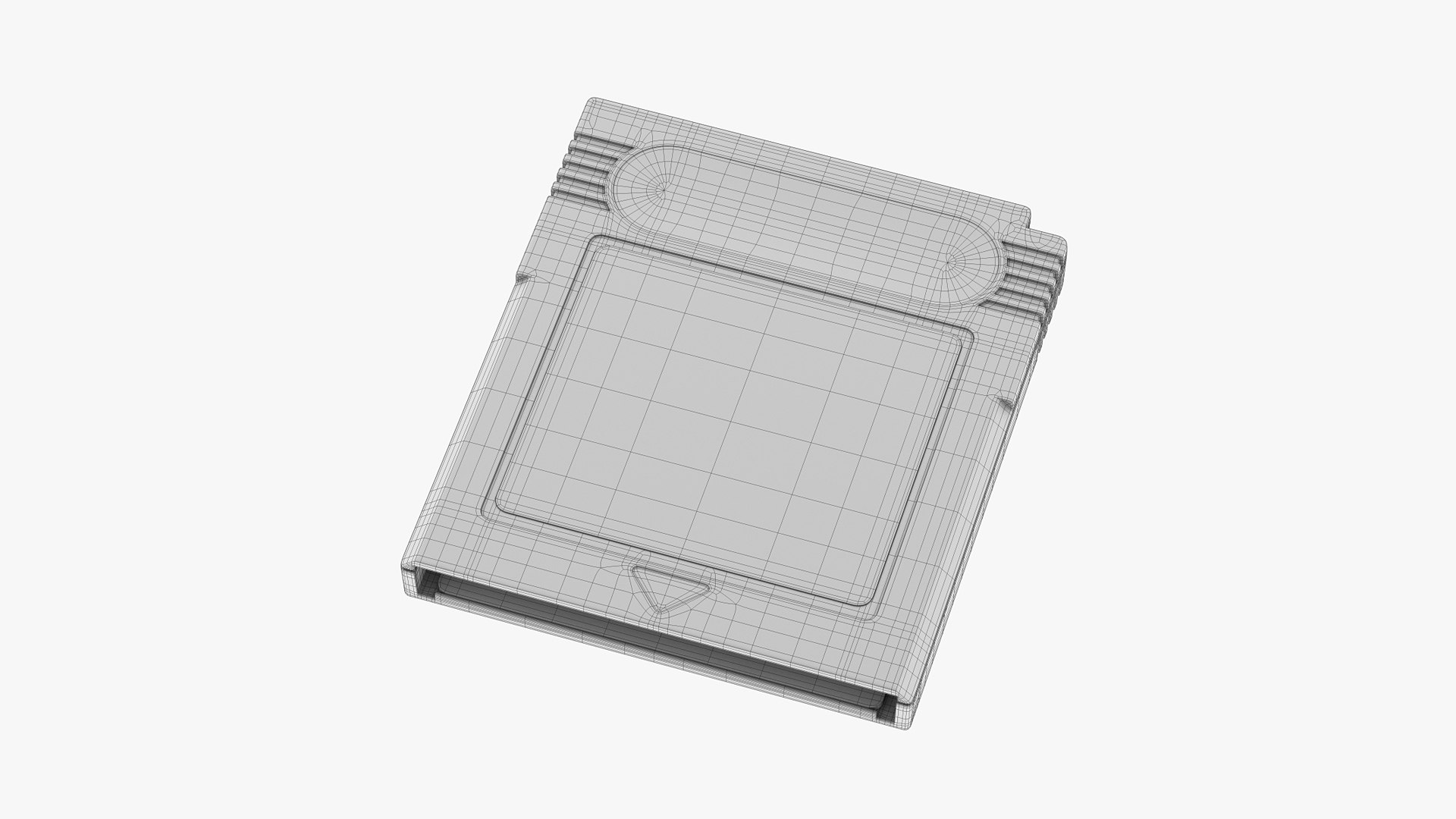 3d Nintendo Gameboy Cartridge