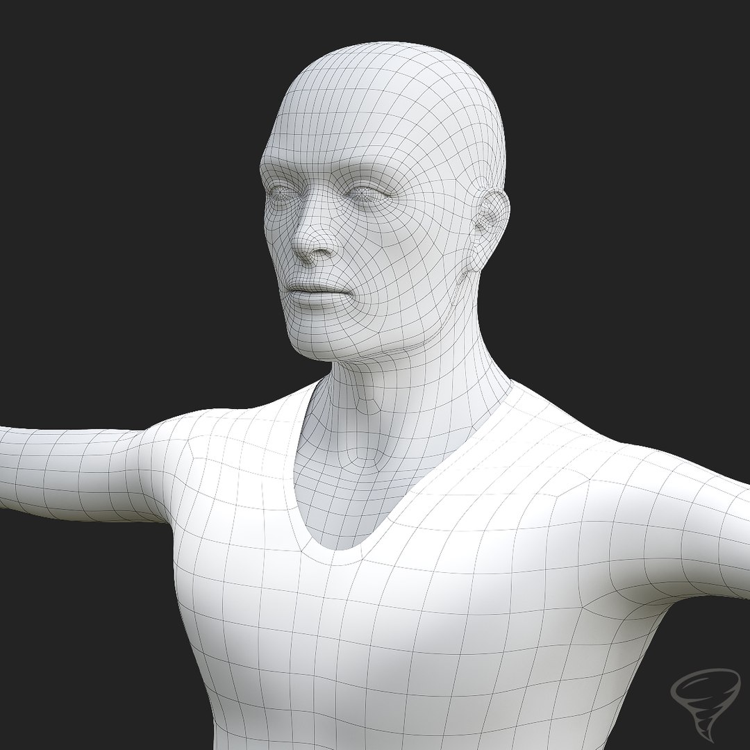figure olympic player 3d model