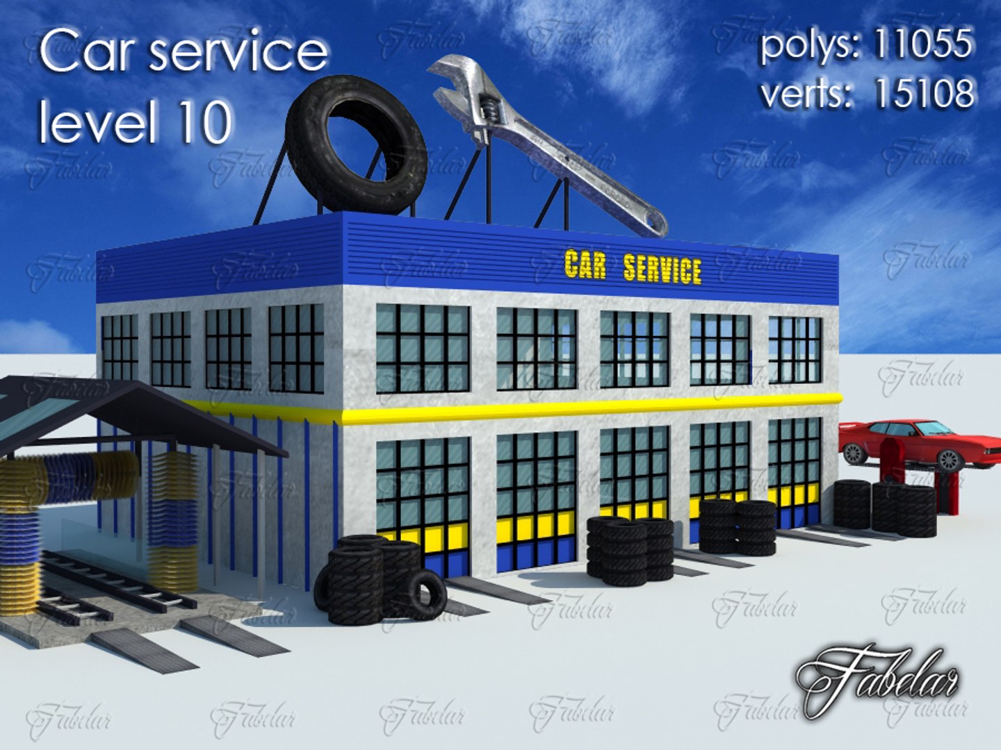 Car Service Level 10 Max