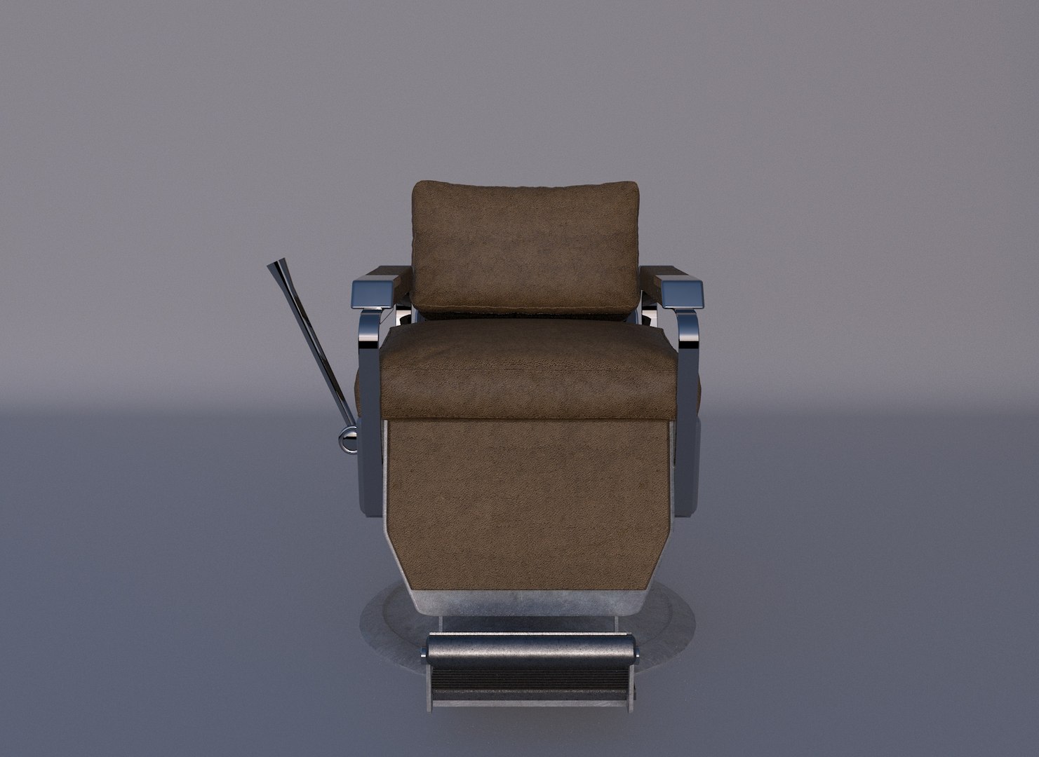 3D Barber Chair Model - TurboSquid 1577489