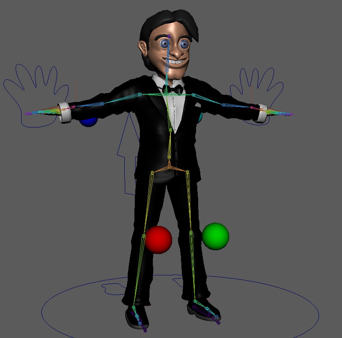 Character Fully Animation 3d Model