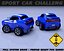 3d Car Racing Mesh