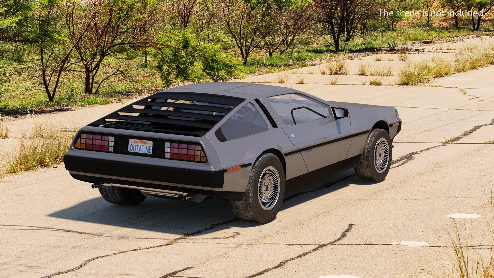 Delorean dmc-12 dmc 3D - TurboSquid 1528485